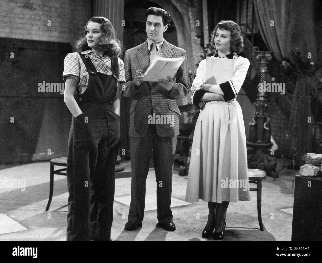 Sally Ann Howes, Dermot Walsh & Hazel Court Film: My Sister And I (1948 ...