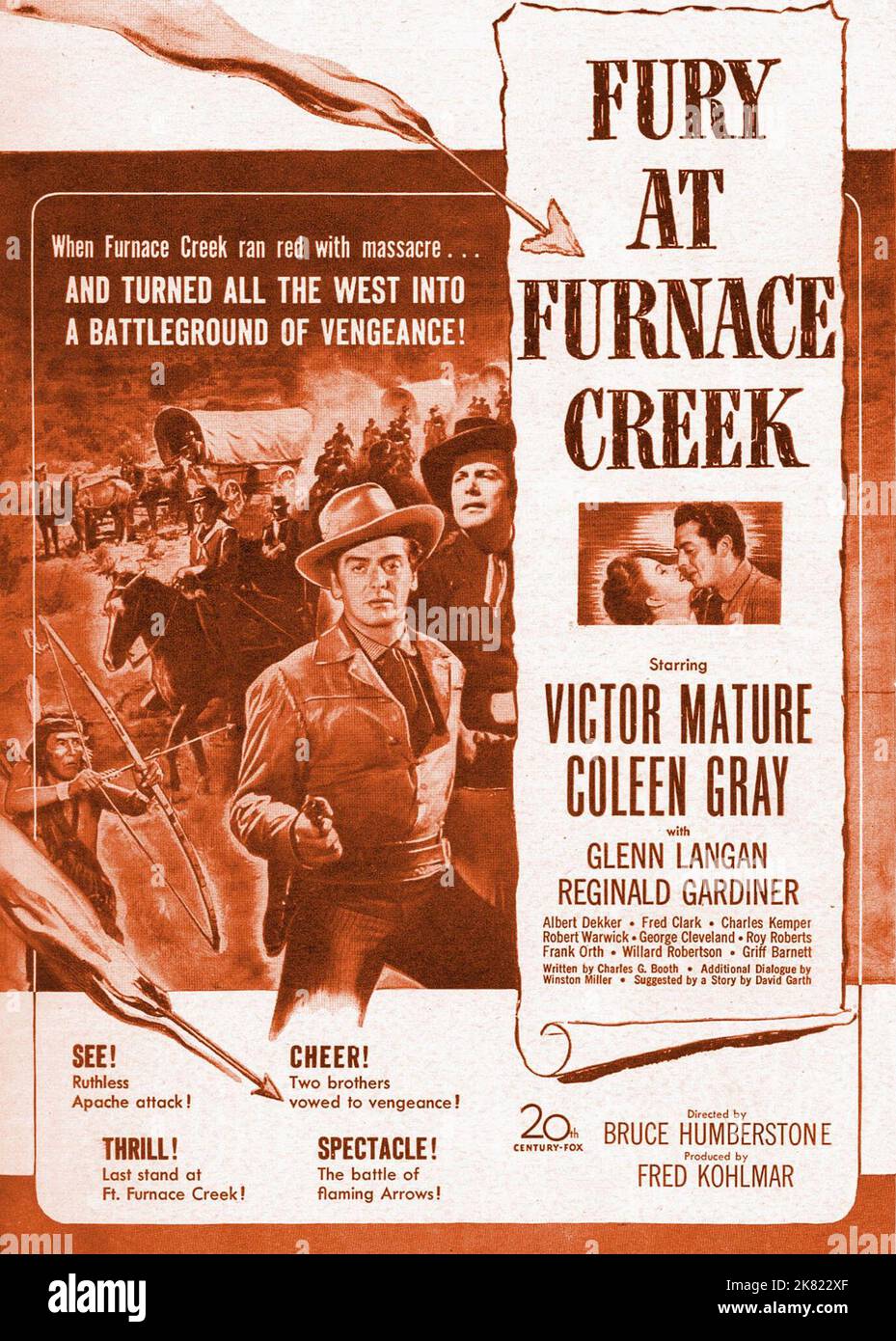 Film Poster Film: Fury At Furnace Creek (1948) Director: H. Bruce ...