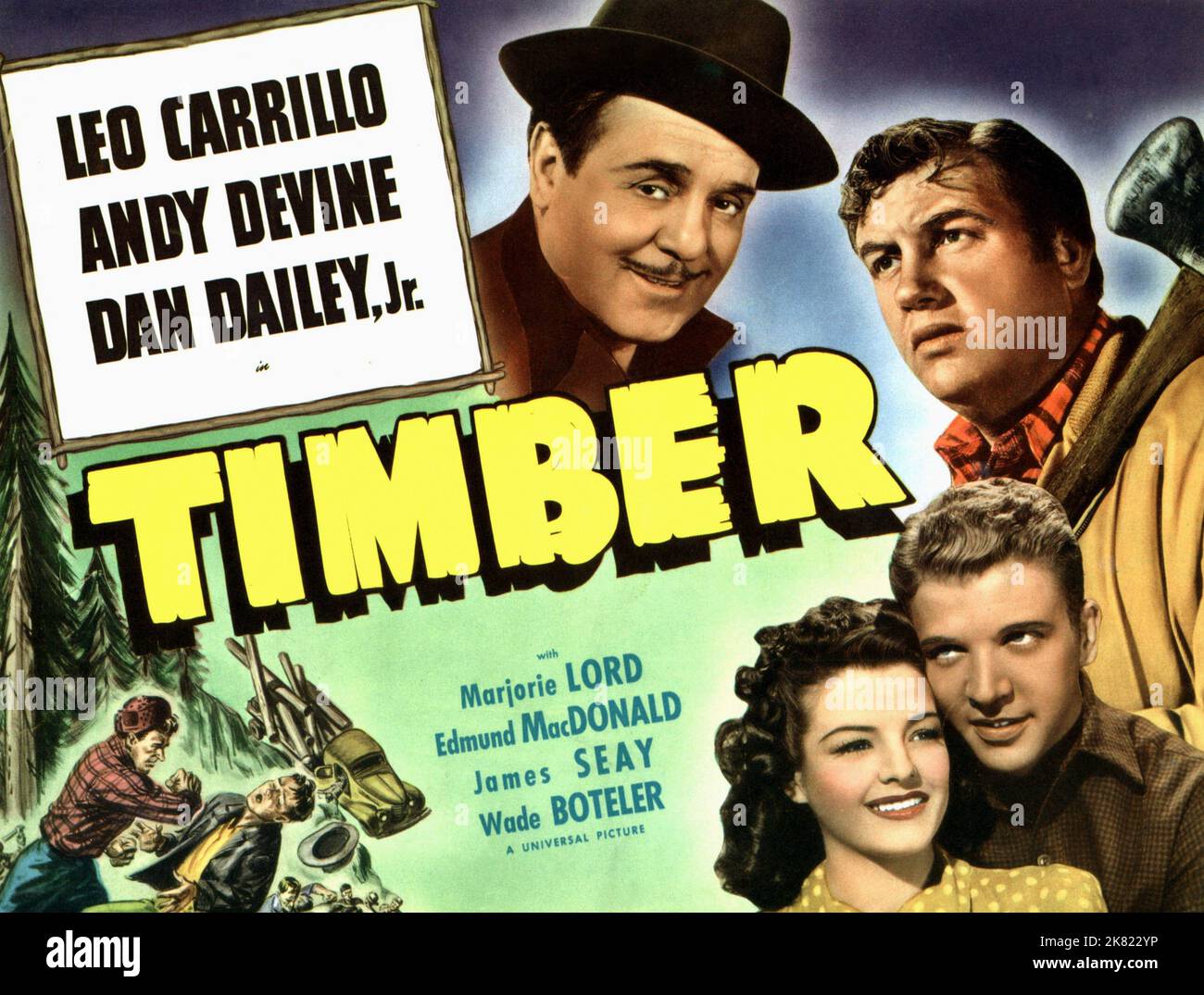 Film Poster Film Timber (1949) Director: Christy Cabanne 01 August 1942 ...