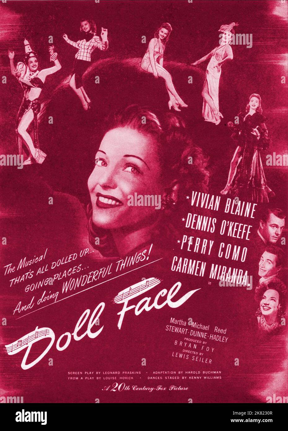 Film Poster Film Doll Face (1946) Director: Lewis Seiler 27 March 1946 ...
