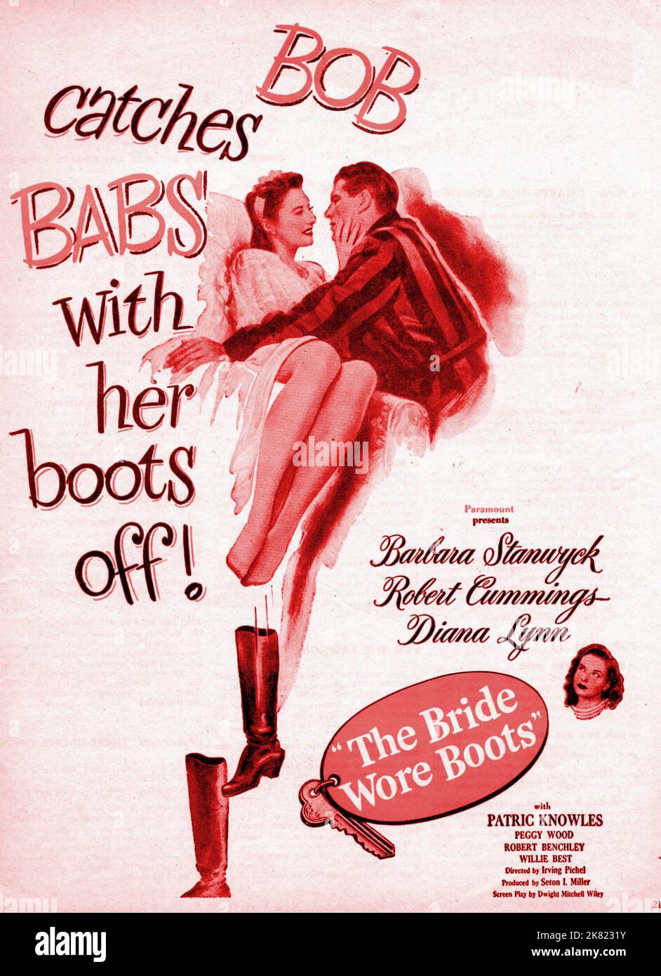 Film Poster Film: The Bride Wore Boots (1948) Director: Irving Pichel ...