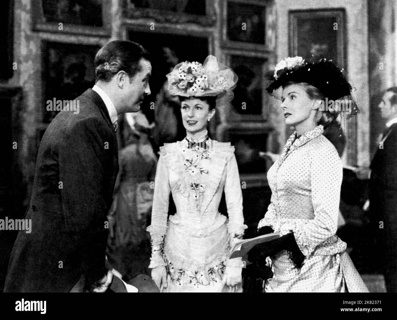Ray Milland, Geraldine Fitzgerald & Ann Todd Film: So Evil My Love ...