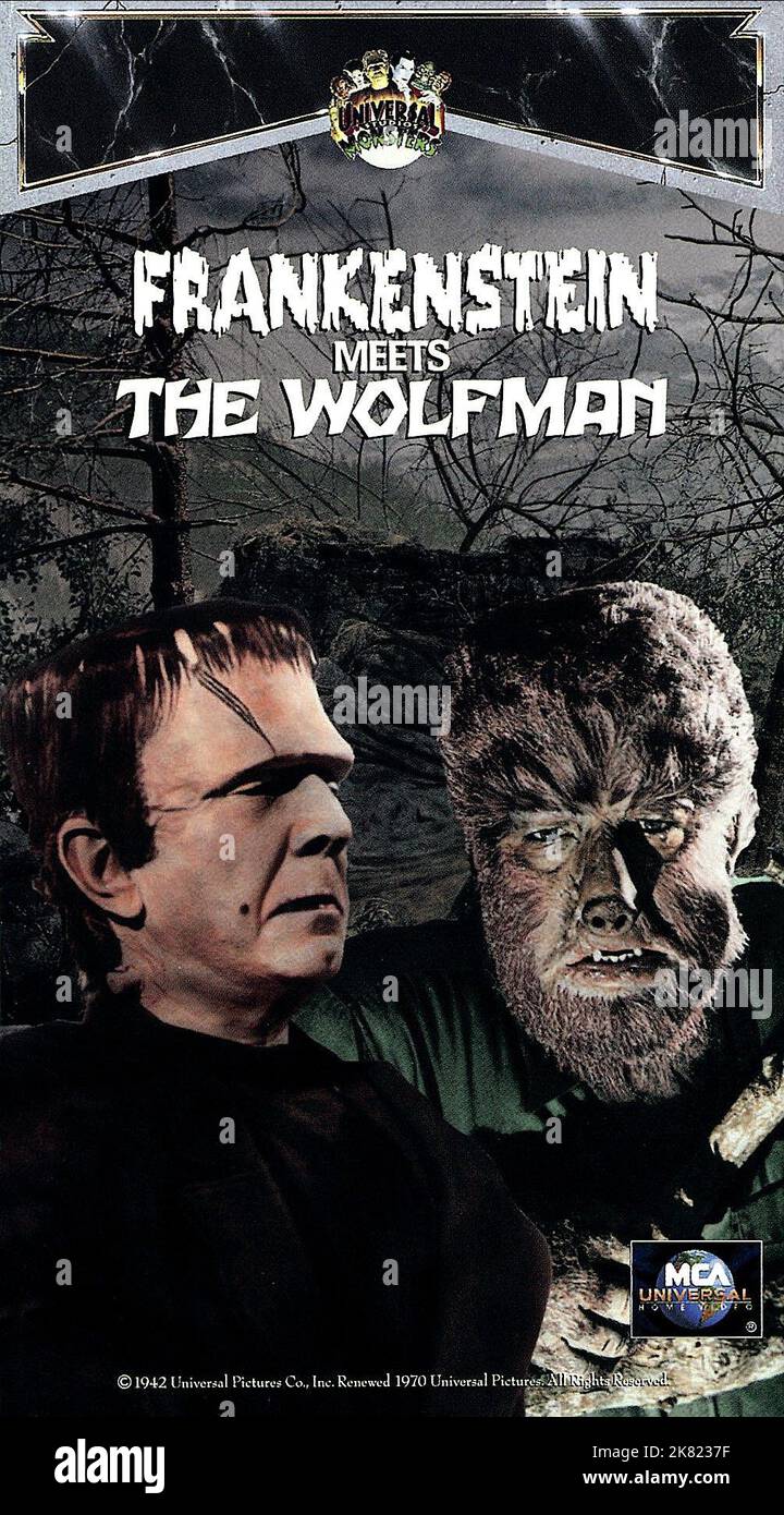 Frankenstein Meets The Wolfman Poster