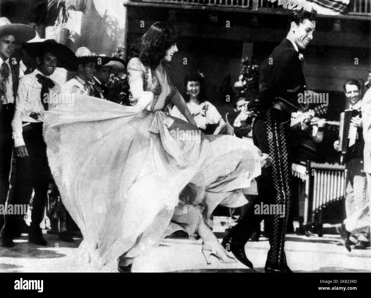 Elena Verdugo & George J.Lewis Film The Big Sombrero (1948) Characters ...