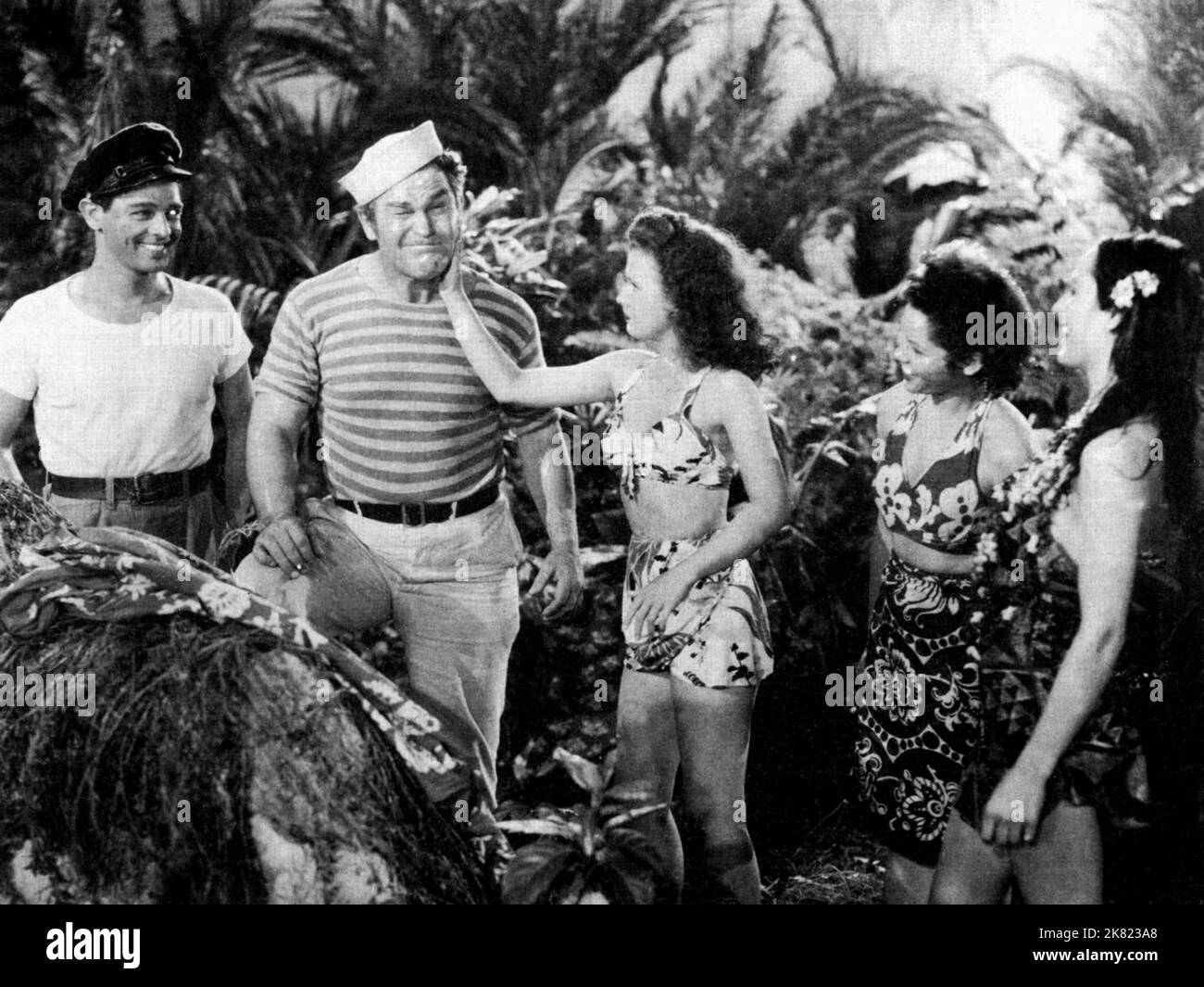 Robert Lowery, Guinn Williams, Gale Storm & Margie Hart Film: Lure Of ...