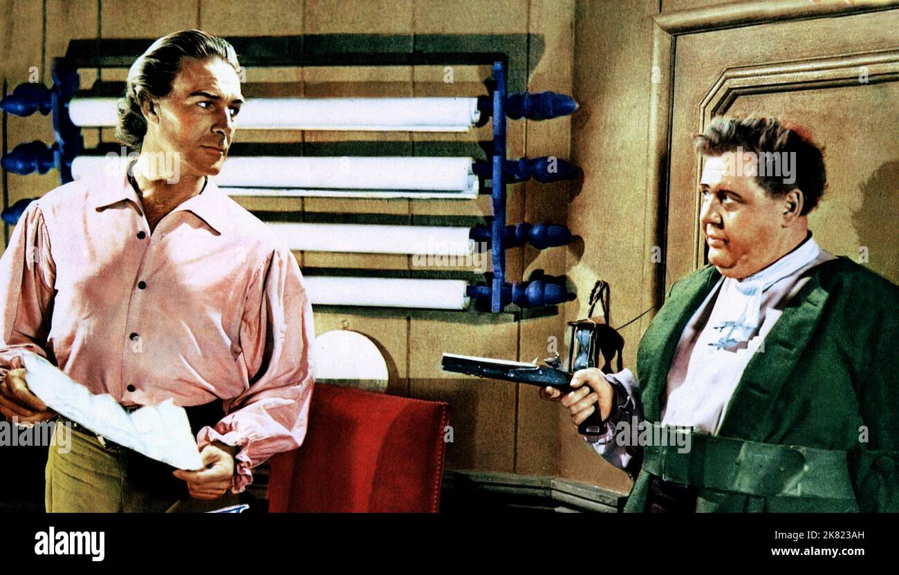 Randolph Scott & Charles Laughton Film Captain Kidd (USA 1945 ...