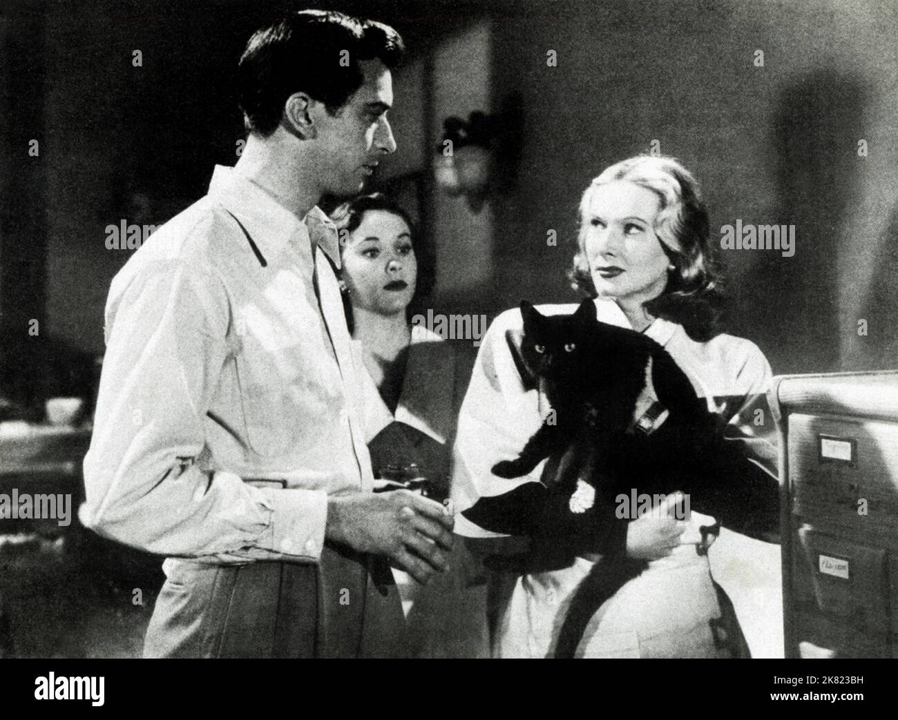 John Baragrey & June Vincent Film: The Creeper (1949) Characters: Dr ...