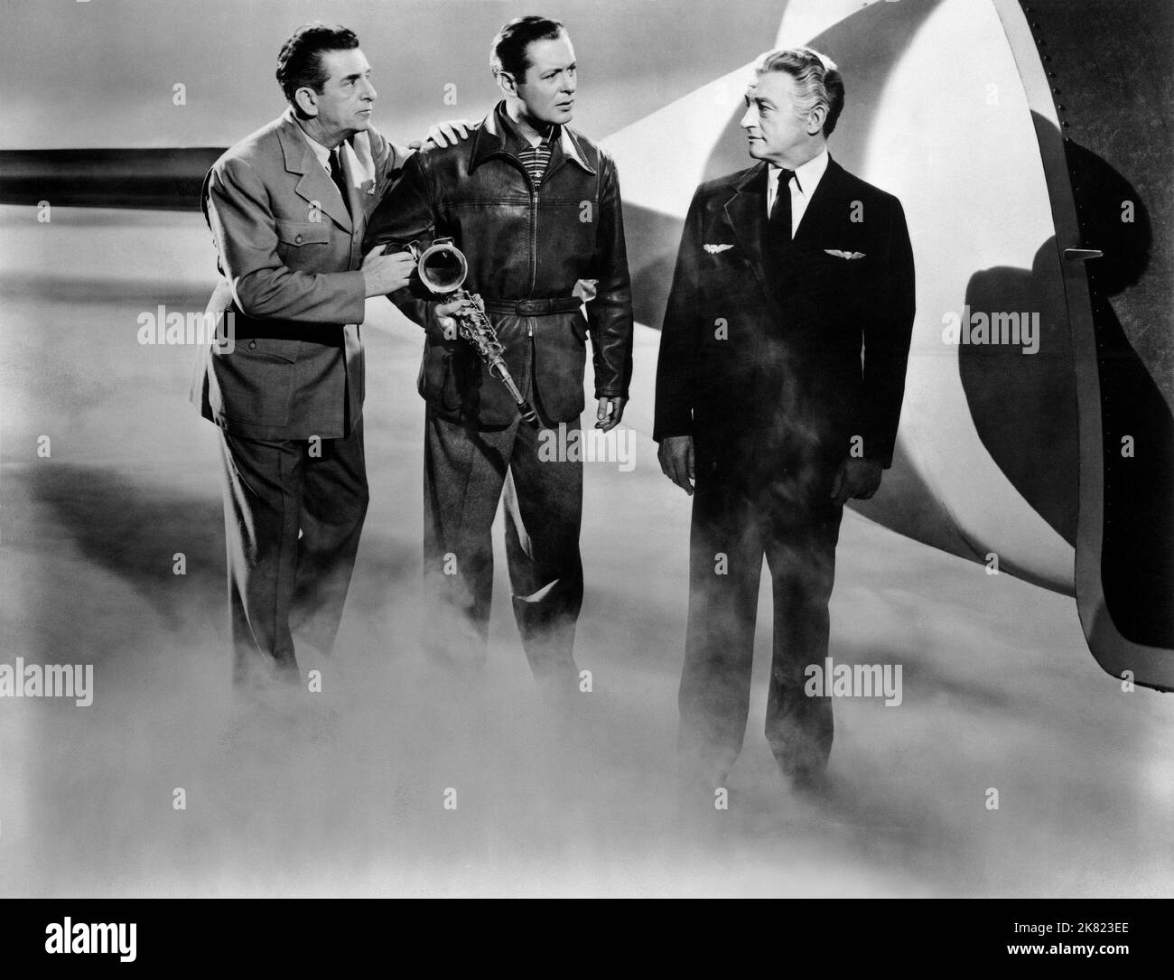 Edward Everett Horton, Robert Montgomery & Claude Rains Film: Here ...
