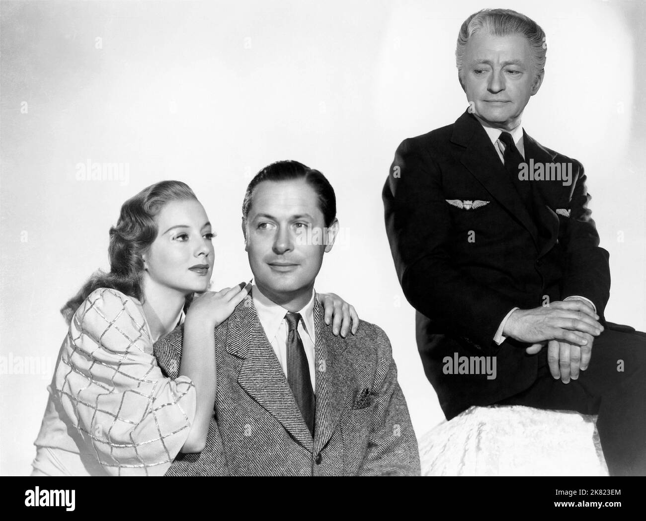 Evelyn Keyes, Robert Montgomery & Claude Rains Film: Here Comes Mr ...