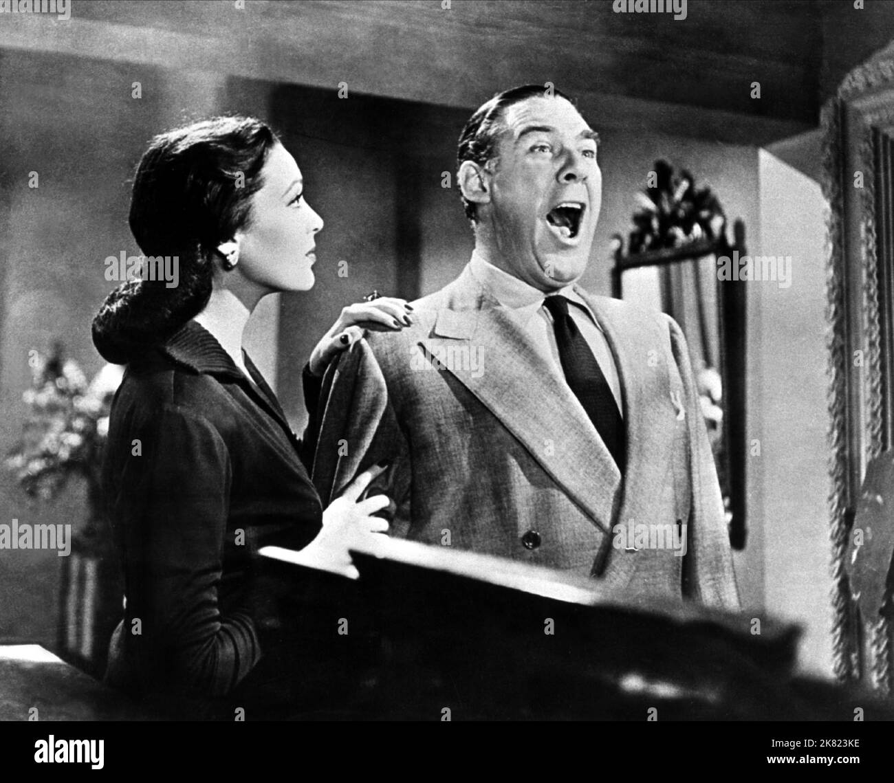 Linda Darnell & Paul Douglas Film: Everybody Does It (1949) Characters: Cecil Carver & Leonard ...