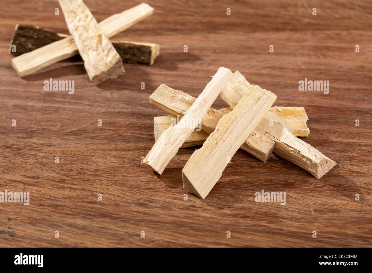 Quassia Amara - Stems Of Quassia Medicinal plant; On Wood Background ...