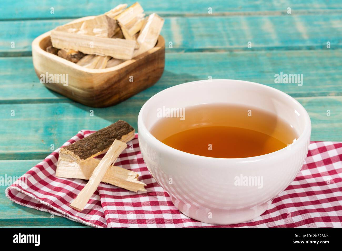 Quassia Amara - Beverage Stems Of Quassia Medicinal plant; On Wood ...