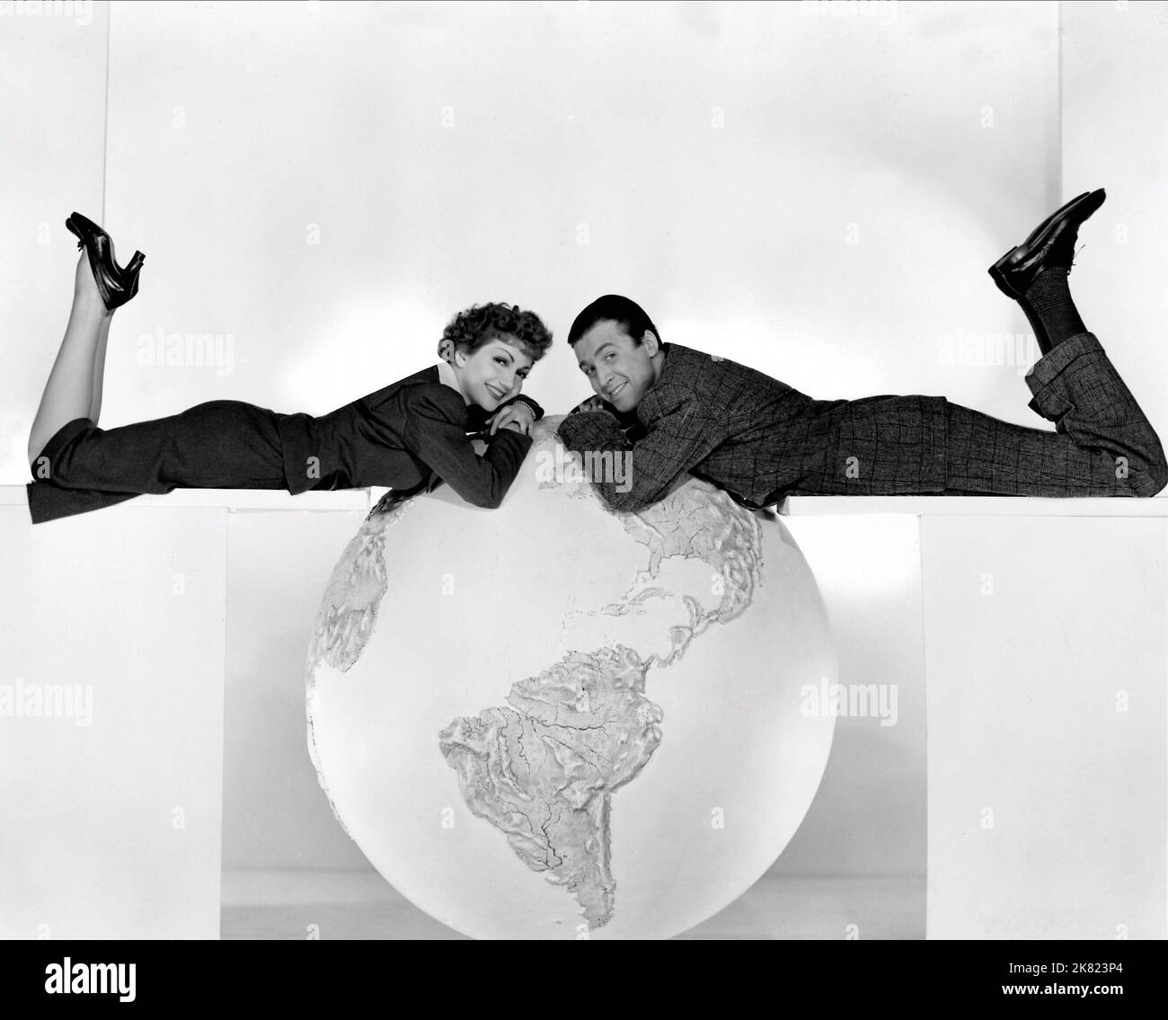 Donna Reed & James Stewart Film It'S A Wonderful Life (USA 1946 ...