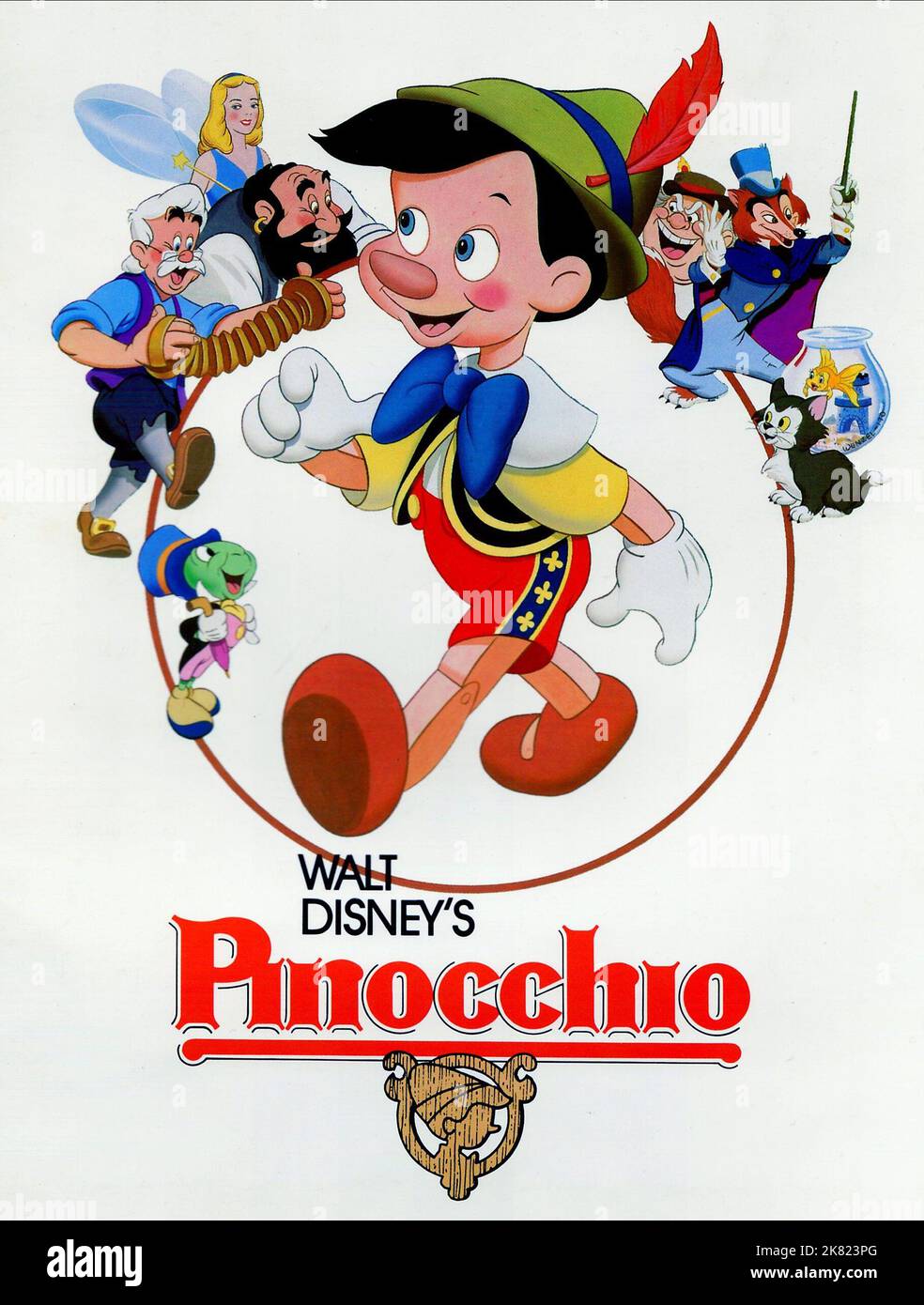 1940 pinocchio movie poster hi-res stock photography and images - Alamy