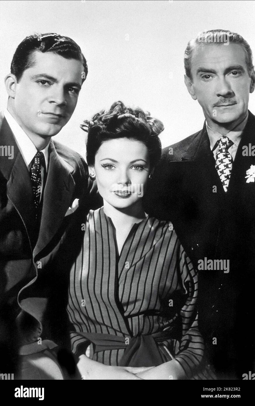 Dana Andrews, Gene Tierney & Clifton Webb Film: Laura (USA 1944 ...
