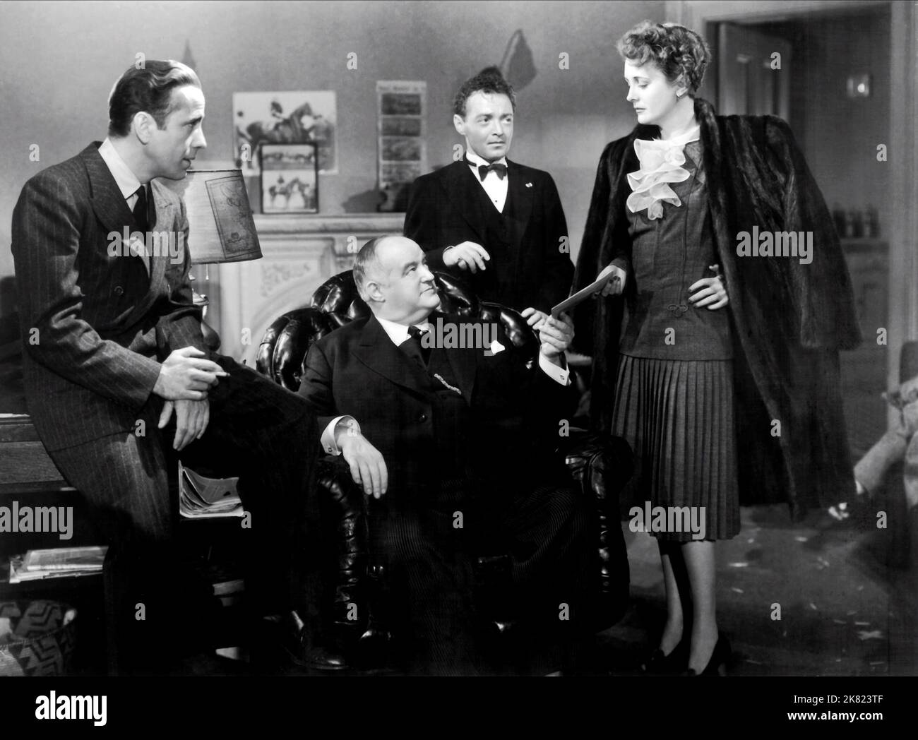 Humphrey Bogart, Sydney Greenstreet, Peter Lorre & Mary Astor Film: The ...