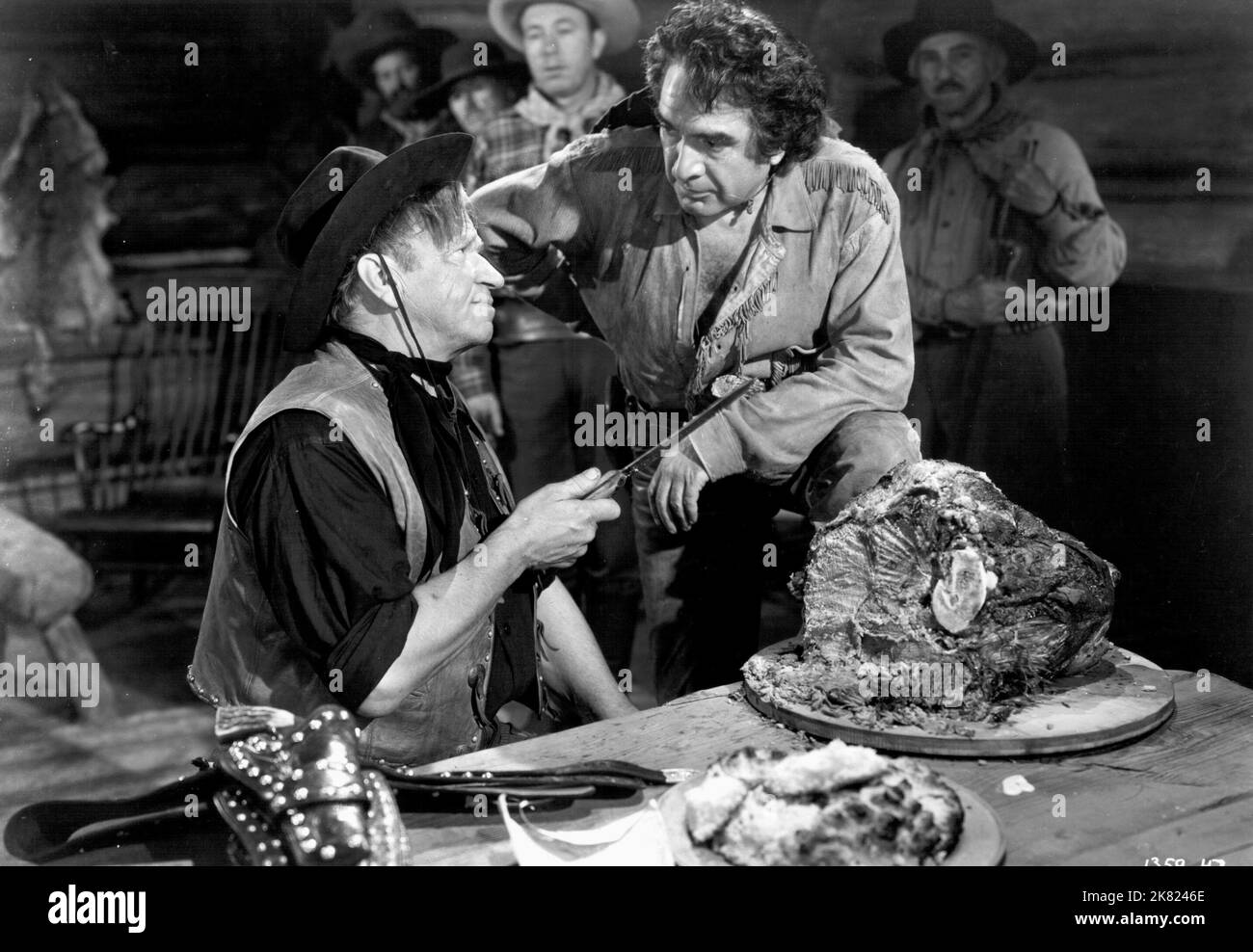 Wallace Beery & J. Carrol Naish Film: Bad Bascomb (1943) Characters ...