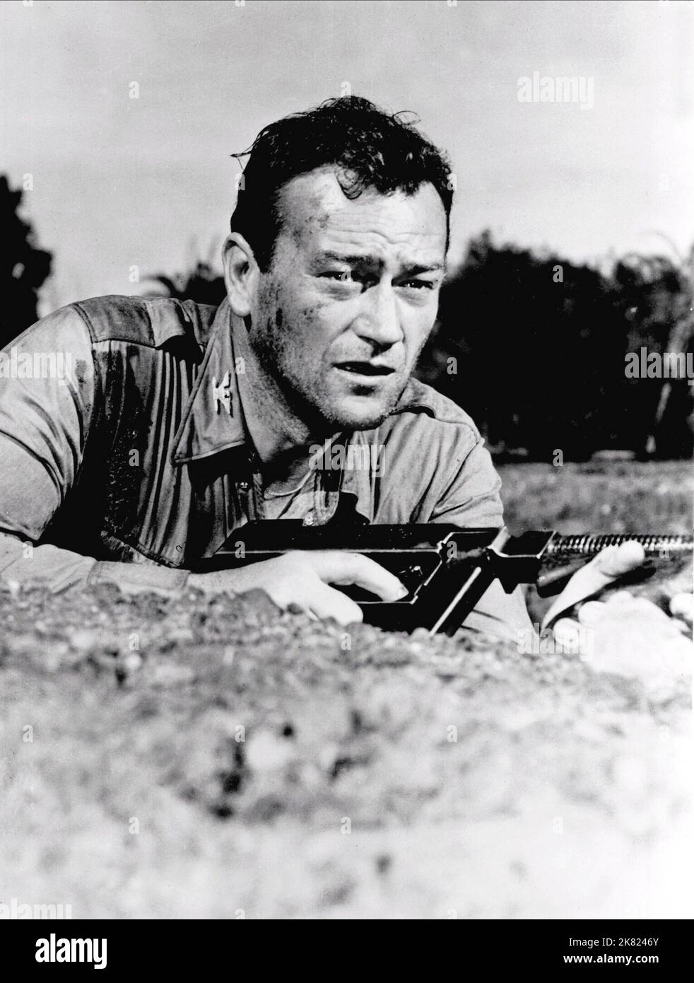 John Wayne Film Back To Bataan (USA 1945) Characters: Col. Joseph ...