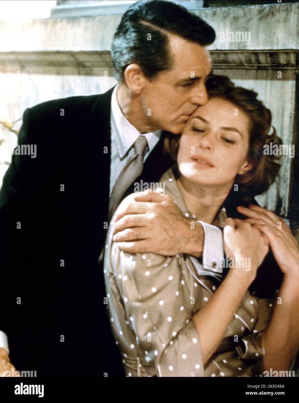 Cary Grant & Ingrid Bergman Film Notorious (USA 1964) Characters: T.R ...