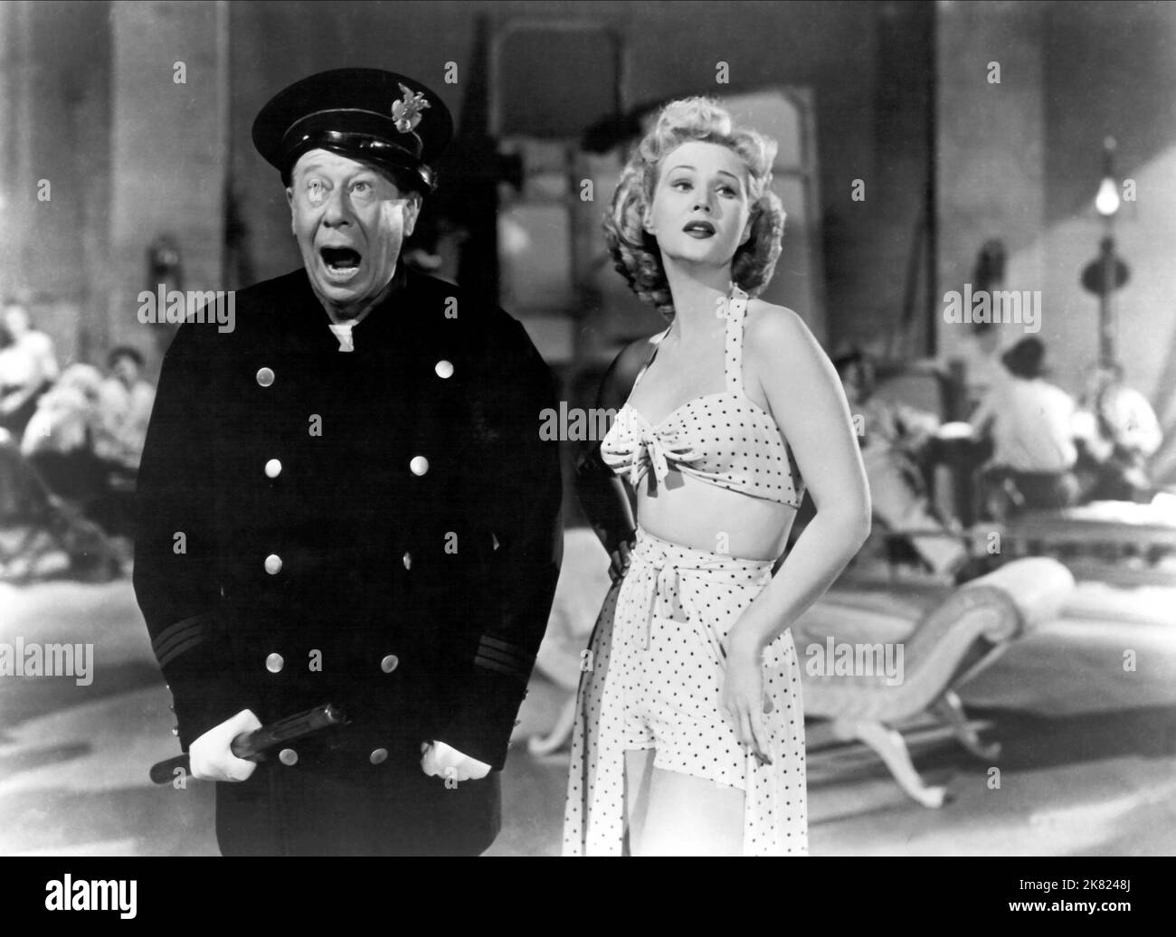 Bert Lahr & Virginia Mayo Film Always Leave Them Laughing (1942 ...