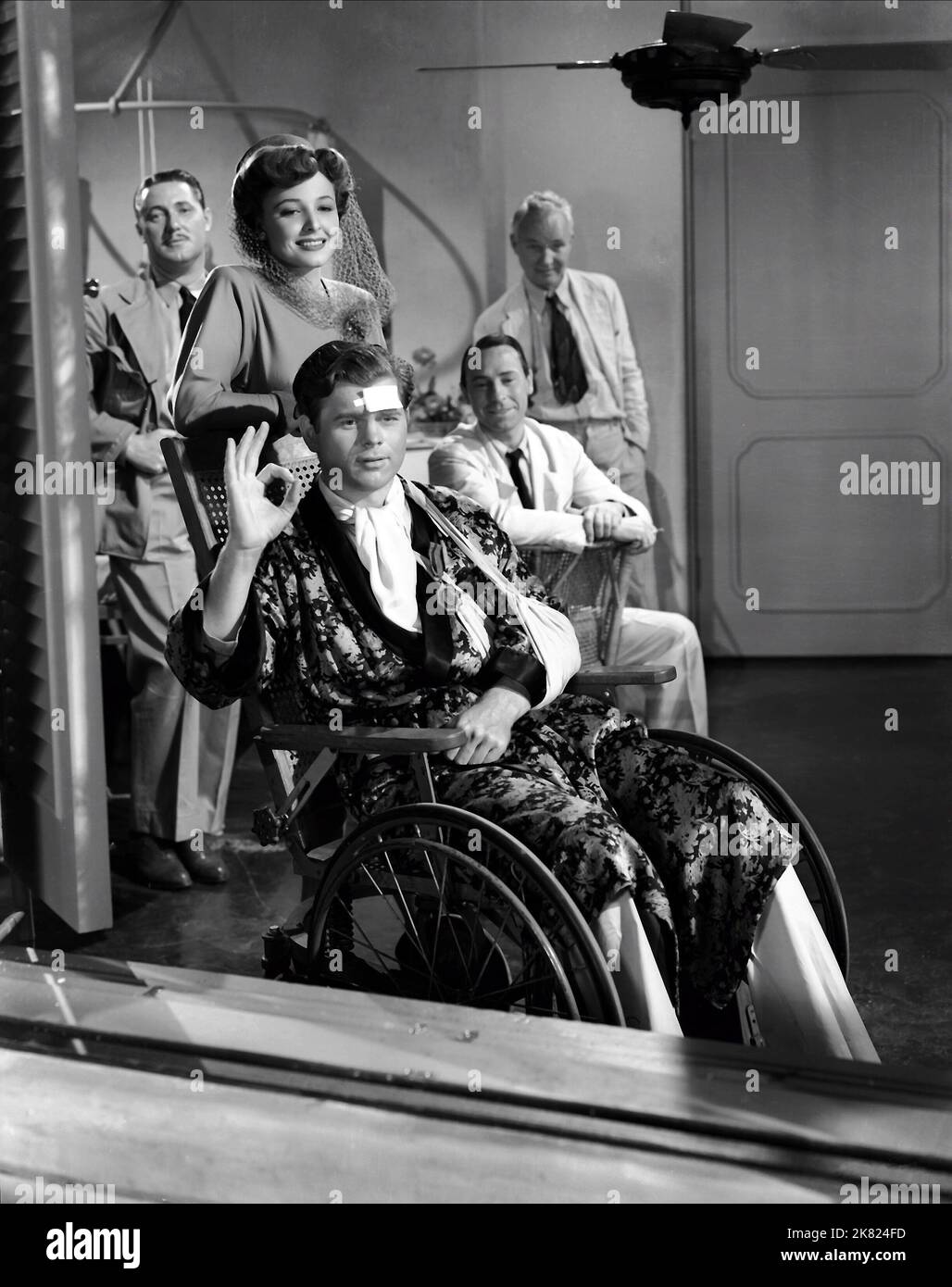 Barry Nelson & Laraine Day Film A Yank On The Burma Road; China Caravan ...