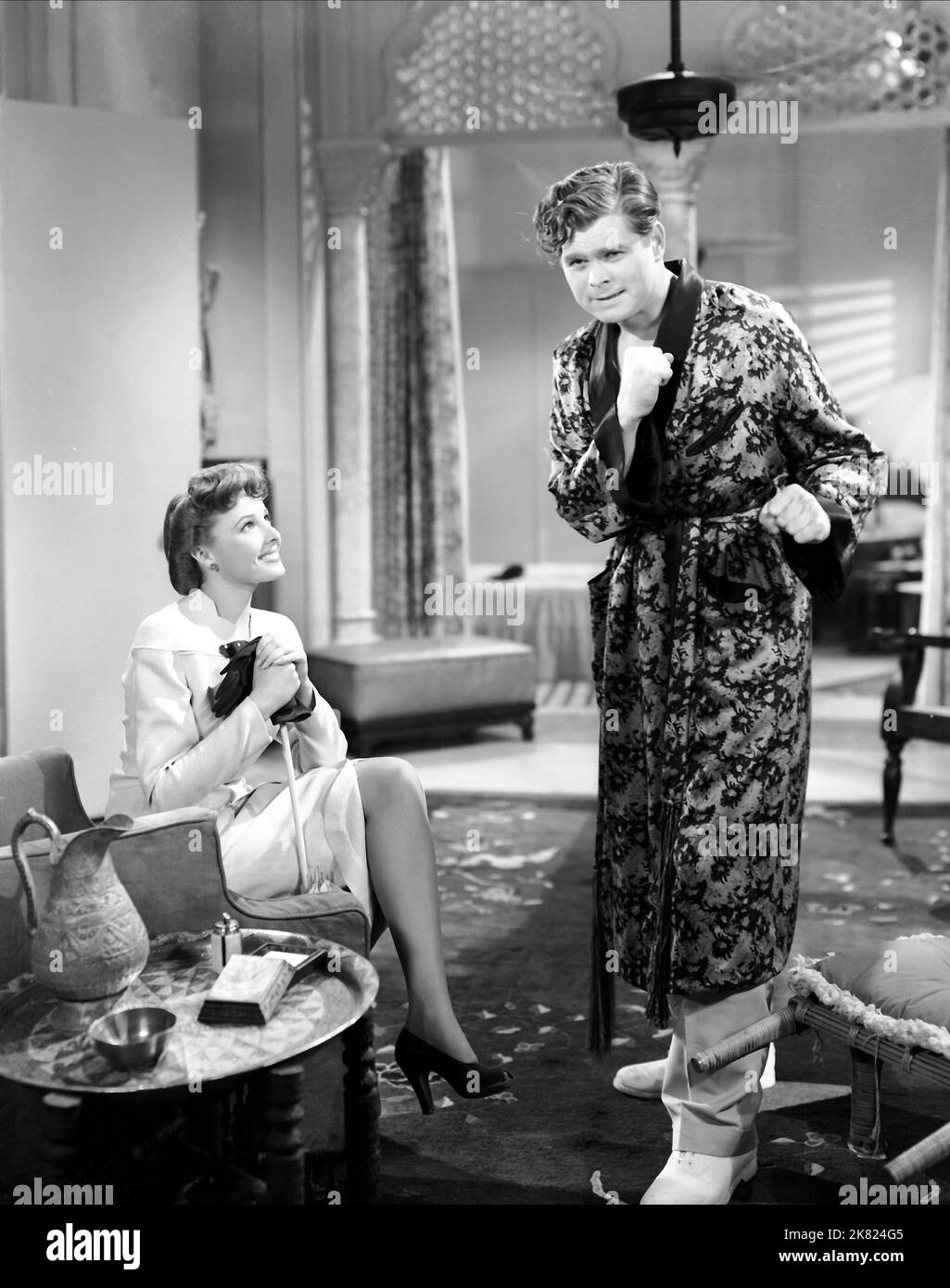 Laraine Day & Barry Nelson Film A Yank On The Burma Road; China Caravan ...