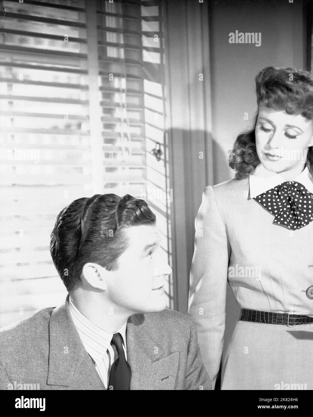 Dennis Morgan & Ginger Rogers Film Kitty Foyle (1948) Characters: Wyn ...