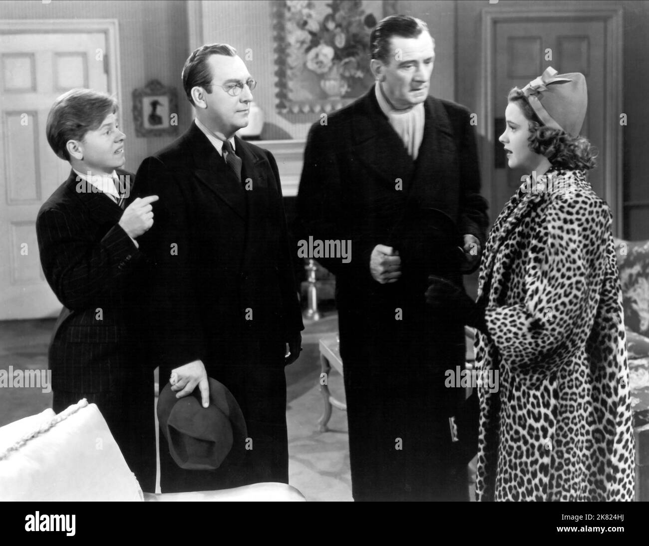 Mickey Rooney & Judy Garland Film Andy Hardy Meets Debutante (1940 ...