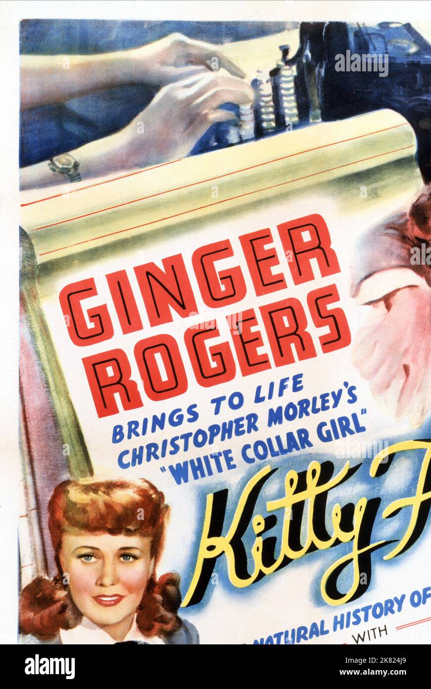 Ginger Rogers & Dennis Morgan Film Kitty Foyle (1940) Characters: Kitty ...