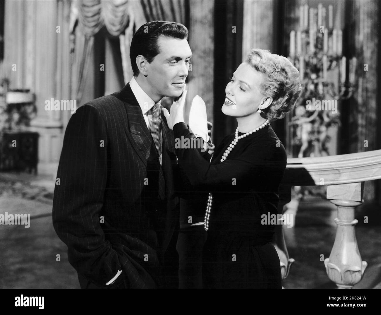 Robert Hutton & Janis Carter Film: And Baby Makes Three (USA 1949 ...