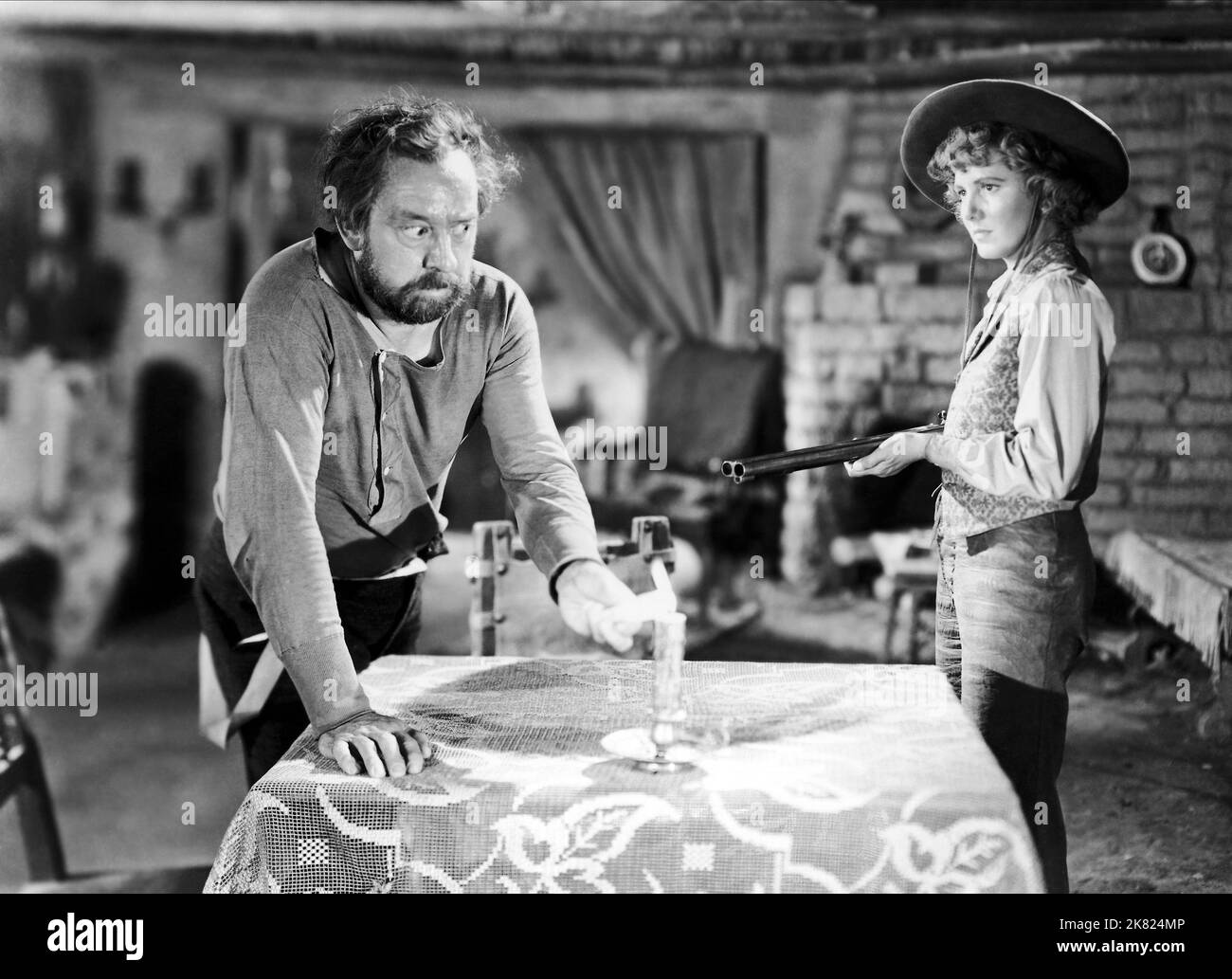 Porter Hall & Jean Arthur Film: Arizona (USA 1940) Characters: Lazarus ...