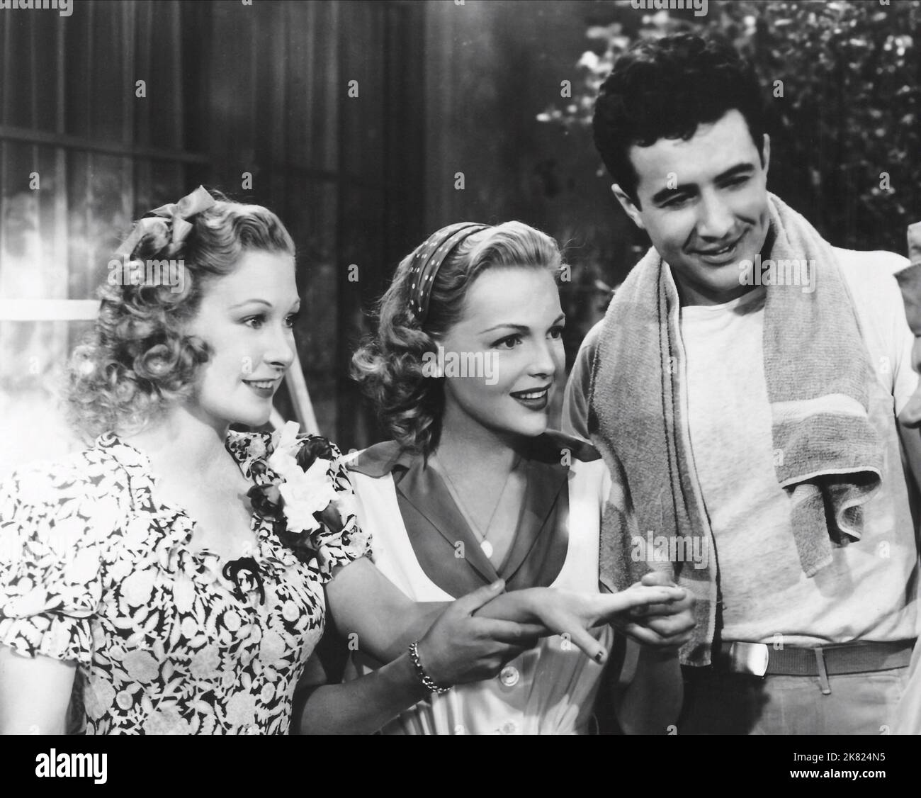 Dorothea Kent, Elyse Knox, Rick Vallin & Murray Alper Film: Army Wives ...