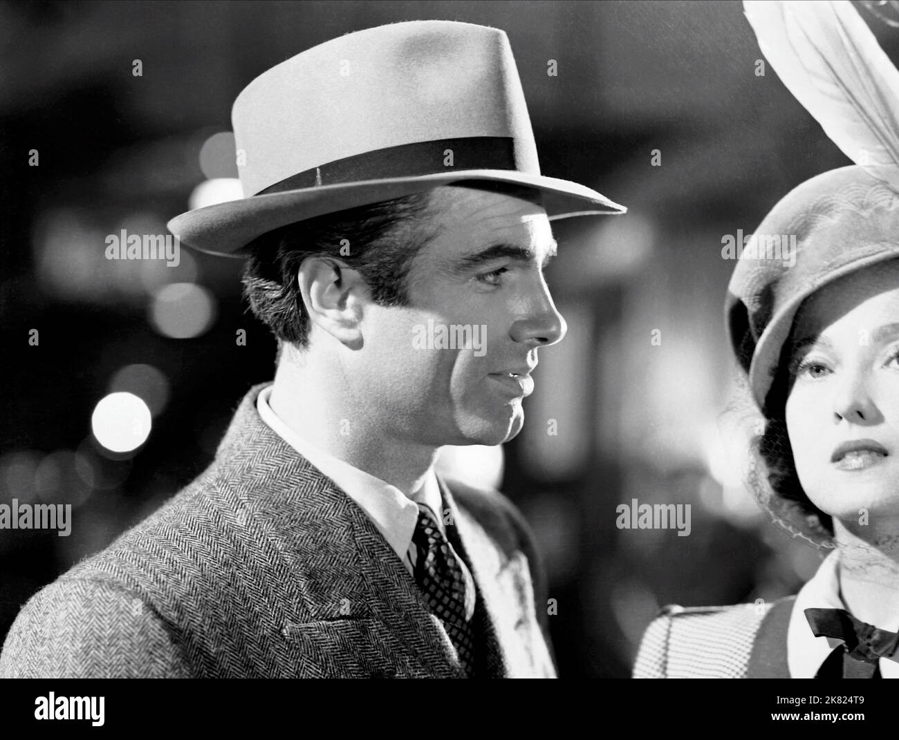 Charles Korvin & Merle Oberon Film Berlin Express (USA 1948) Characters: Perrot, Lucienne ...