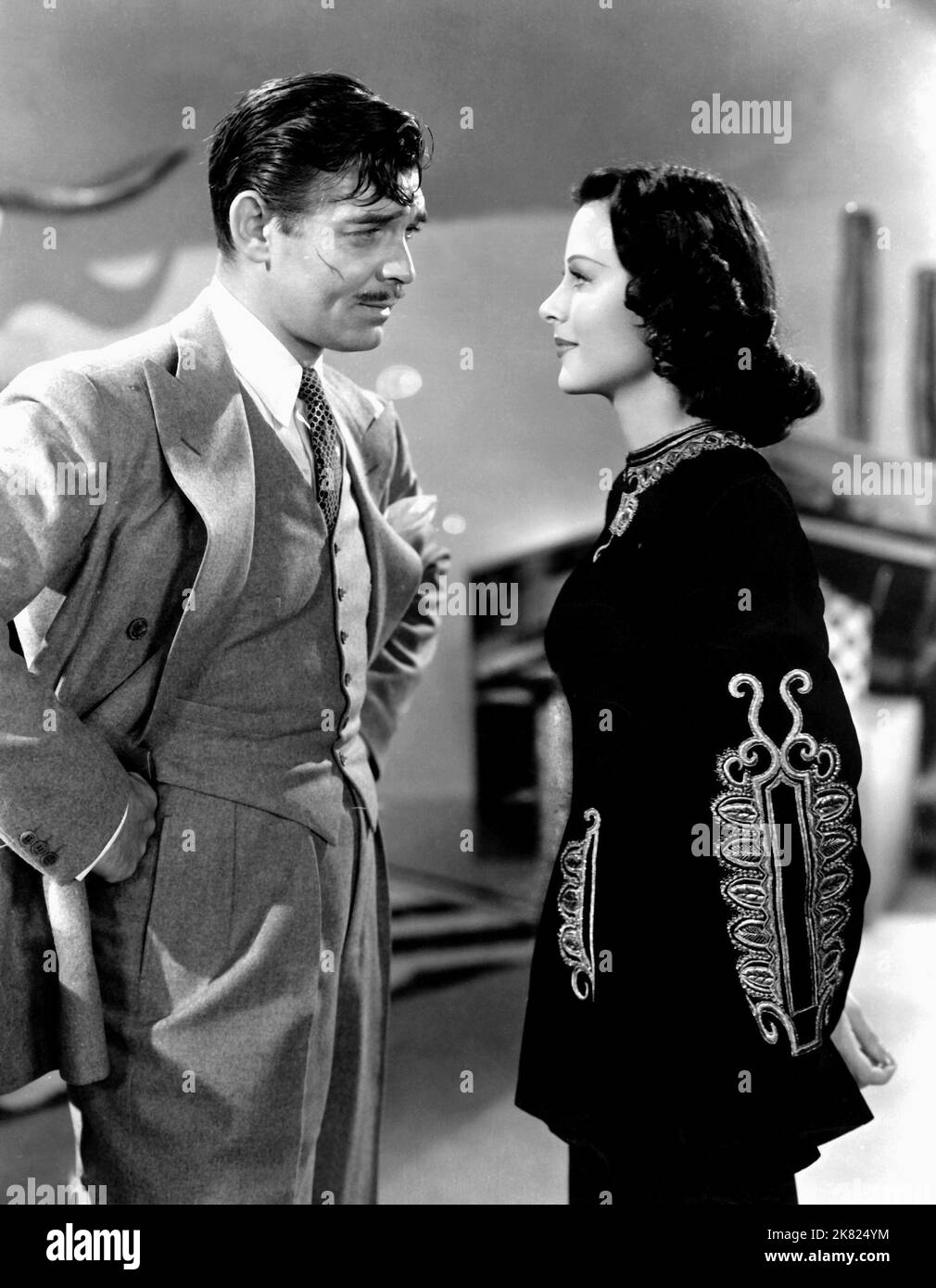 Clark Gable & Hedy Lamarr Film: Boom Town (USA 1940) Characters: Big ...