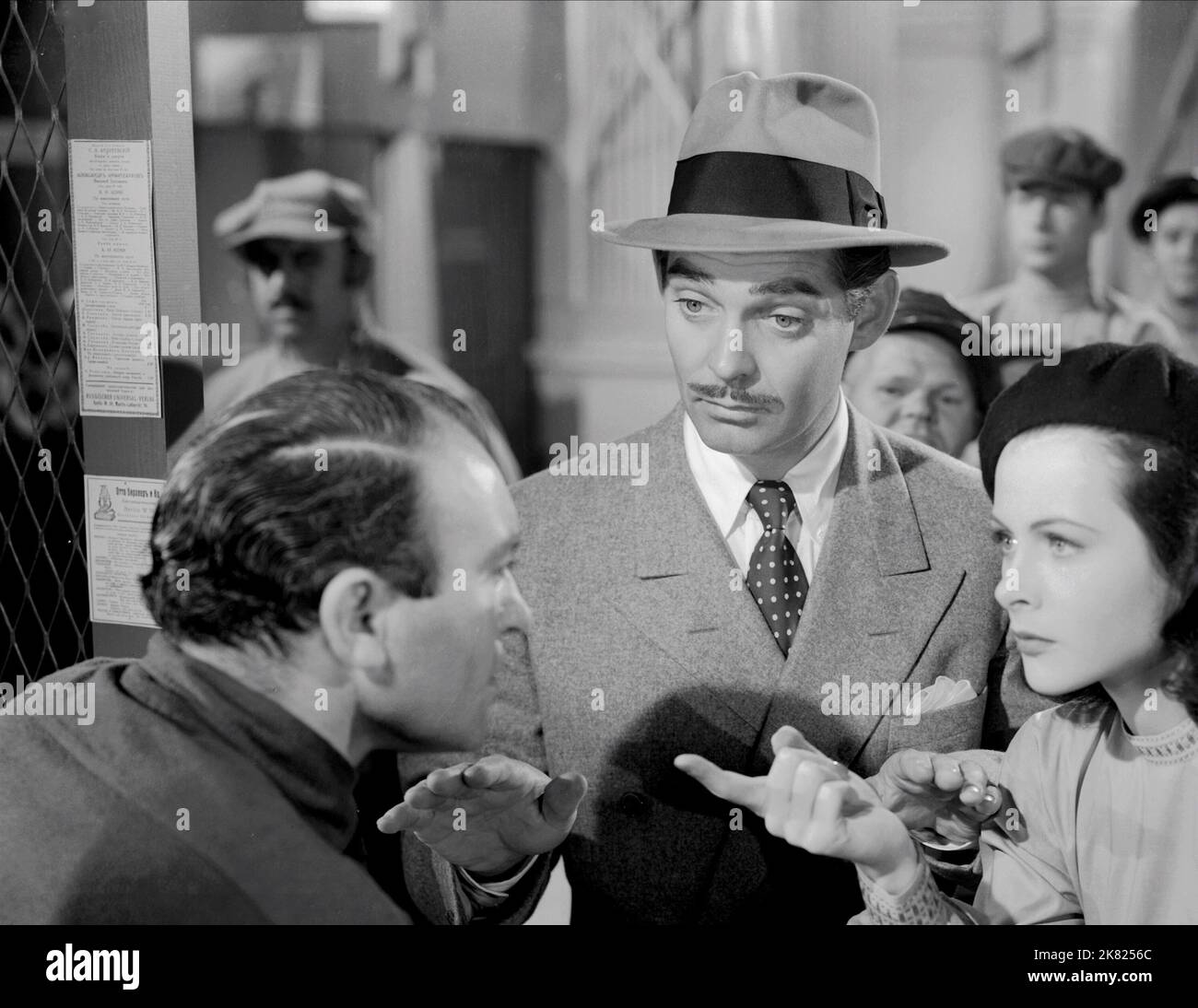 Clark Gable & Hedy Lamarr Film Comrade X (USA 1940) Characters ...