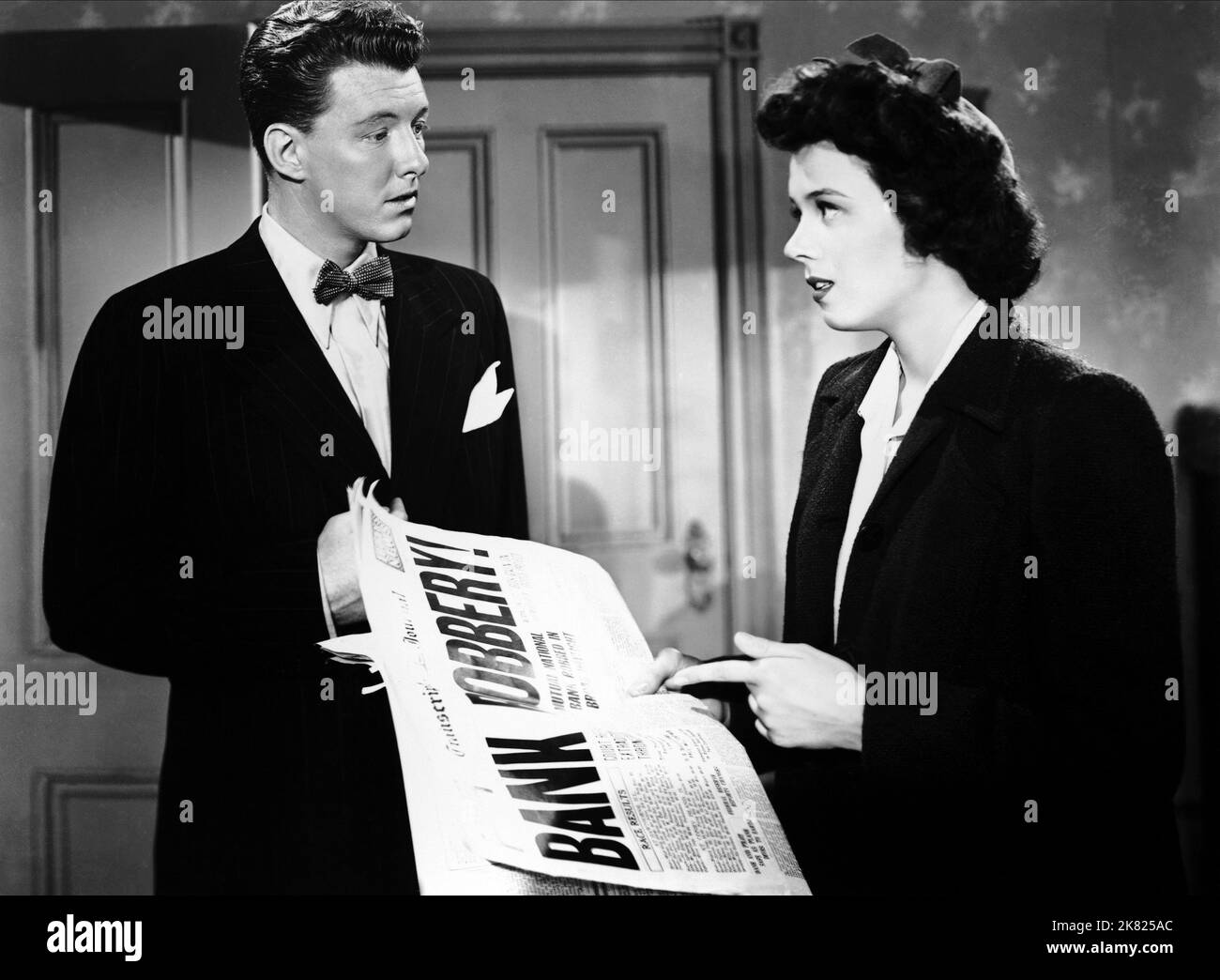 Frederick Brady & Jeff Donnell Film Dancing In Manhattan (1944 ...