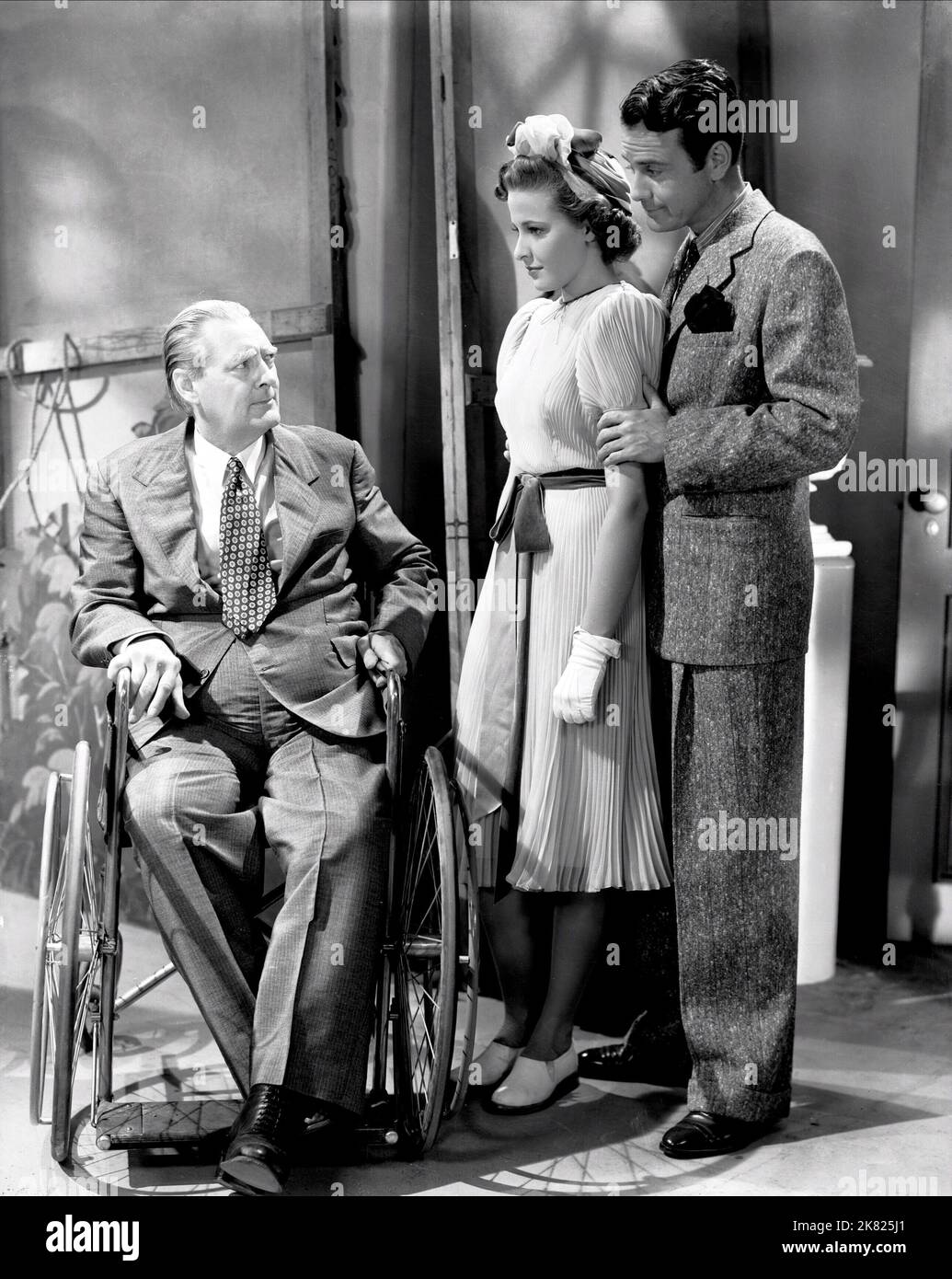Lionel Barrymore, Laraine Day & Lew Ayres Film: Dr. Kildare Goes Home (USA 1940) Characters: Dr ...