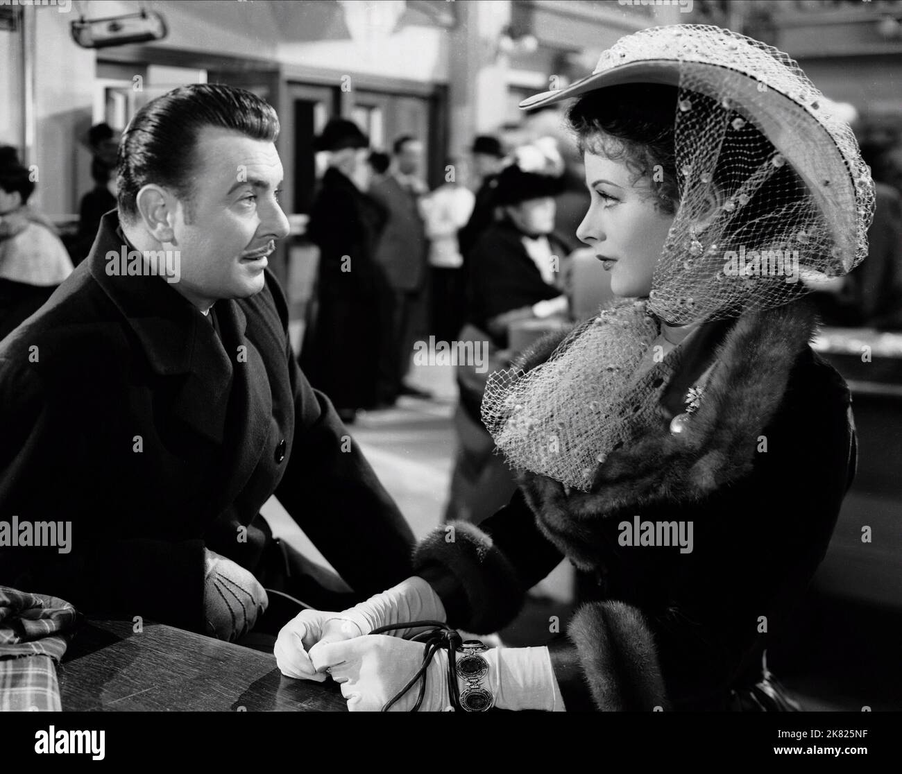 George Brent & Hedy Lamarr Film Experiment Perilous (USA 1944 ...