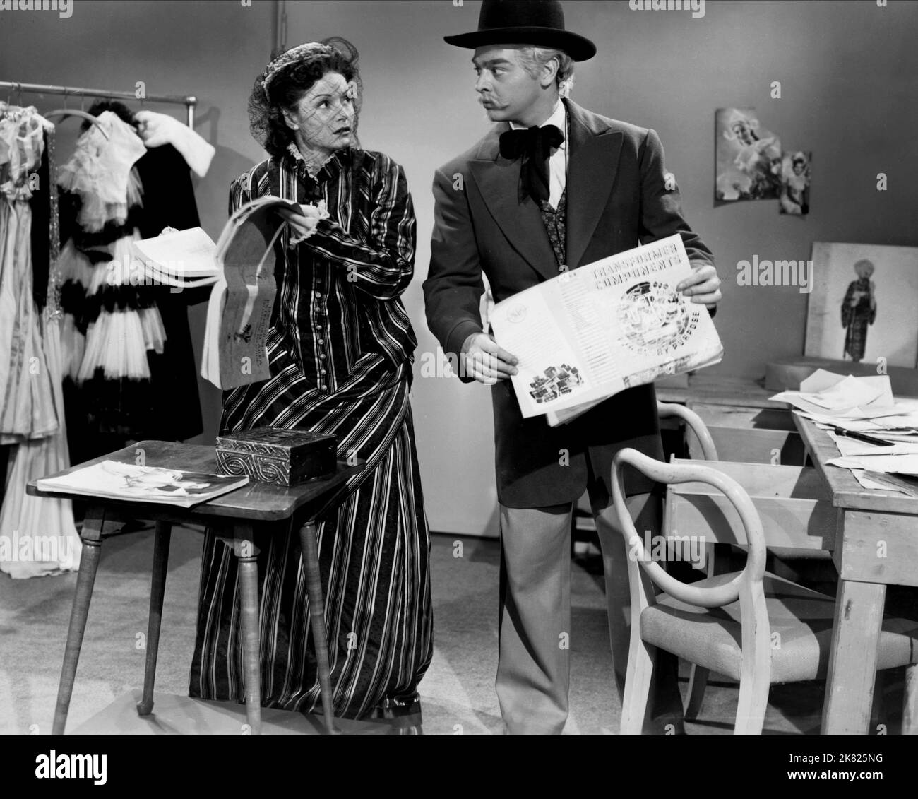 Marjorie Weaver & Robert Lowery Film: Fashion Model (1945) Characters ...