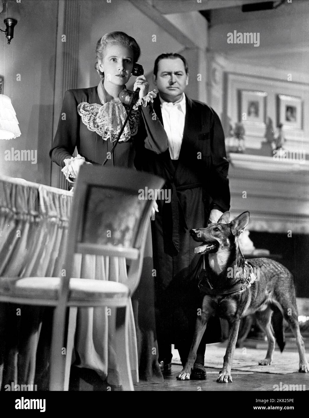 Ann Harding & Edward Arnold Film Eyes In The Night (1942) Characters ...