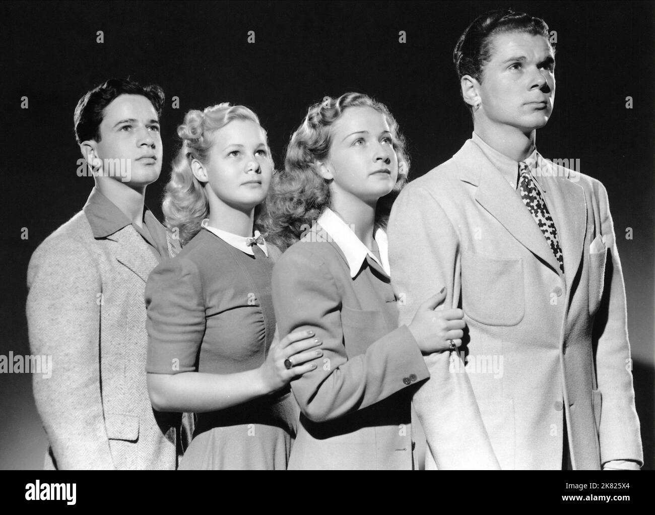 Gene Reynolds, June Preisser, Bonita Granville & Jackie Cooper Film ...