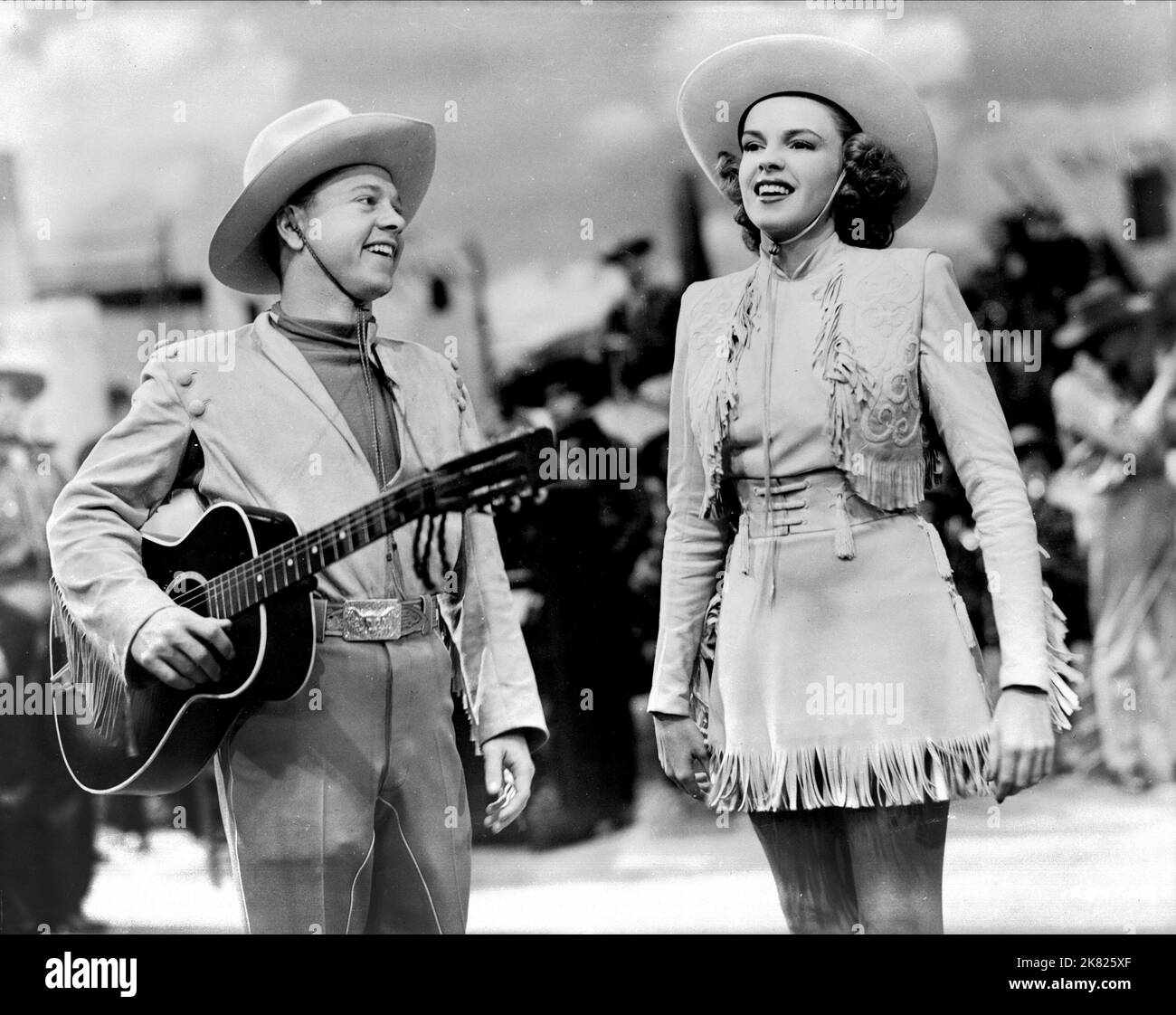 Mickey Rooney & Judy Garland Film: Girl Crazy (1943) Characters: Danny ...