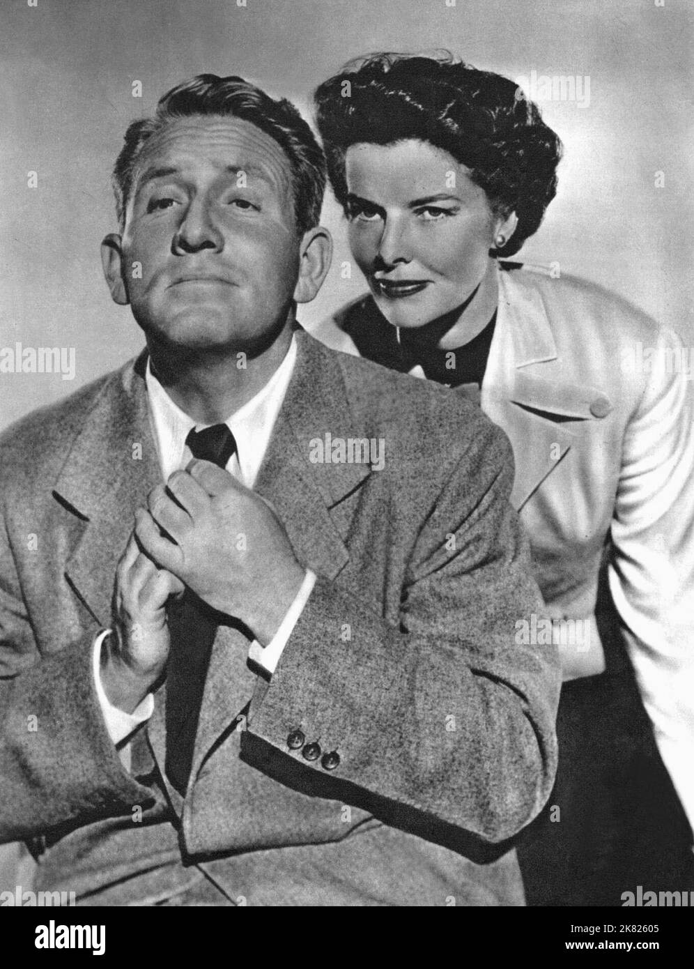 Spencer Tracy & Katharine Hepburn Film Adam'S Rib (1940) Characters ...