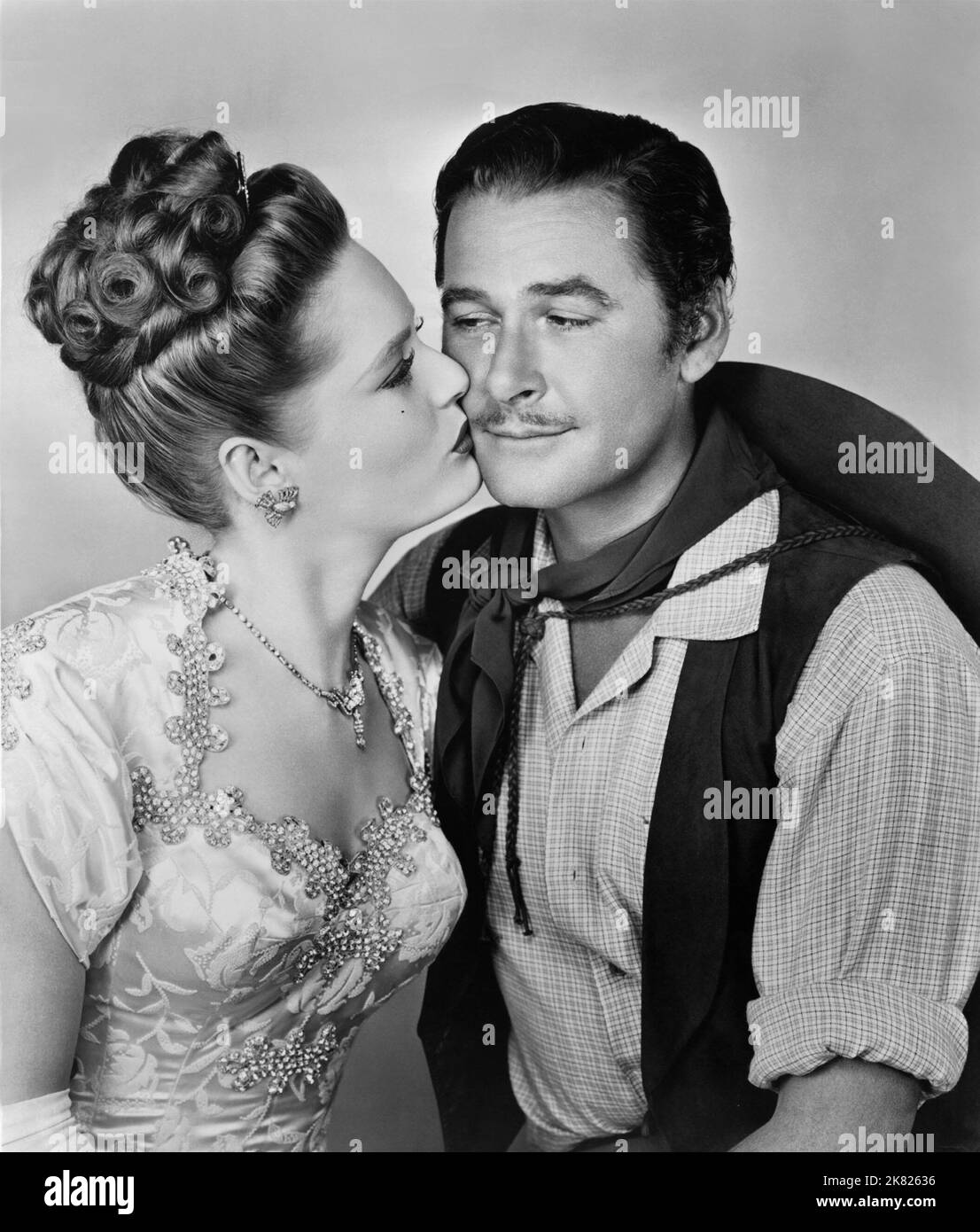 Alexis Smith & Errol Flynn Film San Antonio (USA 1945) Characters ...
