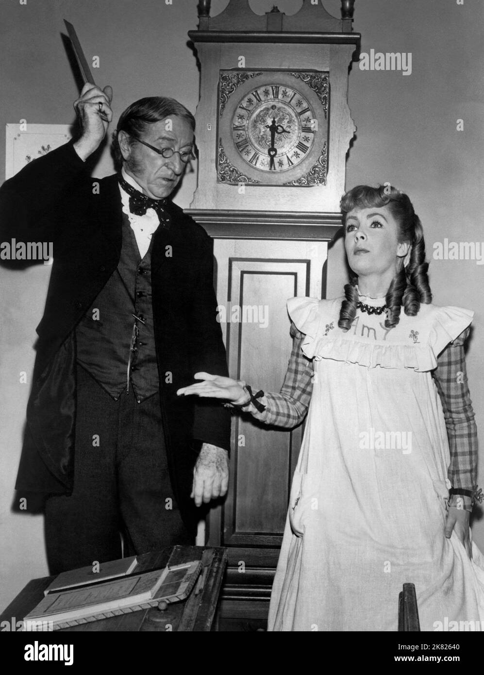 Olin Howland & Elizabeth Taylor Film: Little Women (USA 1949) Characters: WITH Amy ...