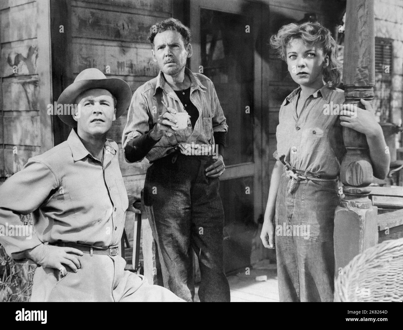 Wayne Morris, Henry Hull & Ida Lupino Film Deep Valley (1941 ...