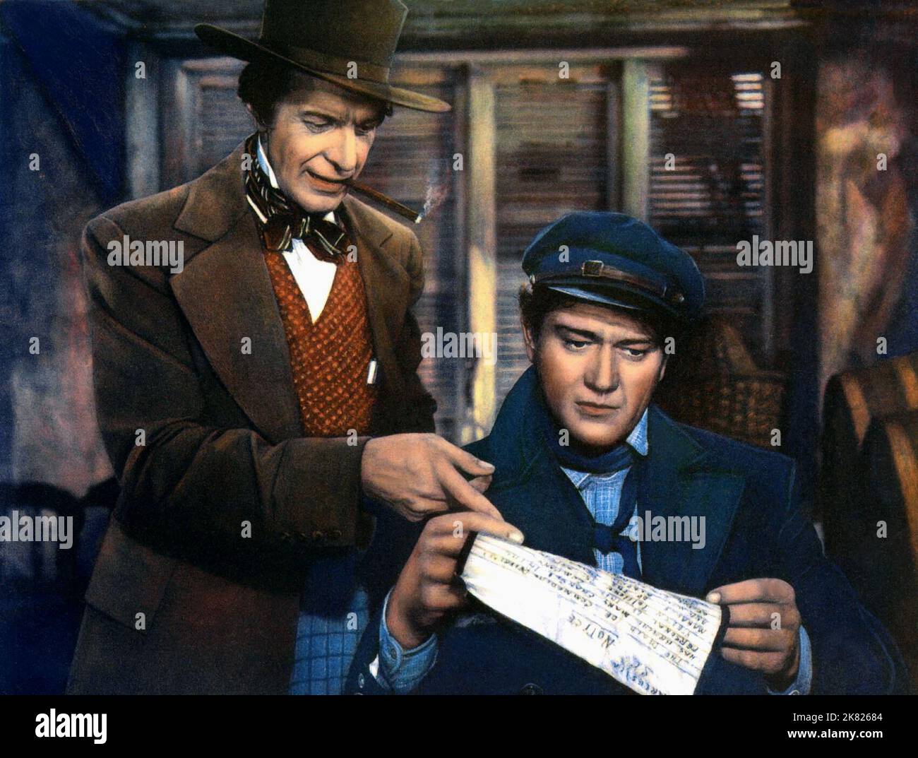 Raymond Massey & John Wayne Film: Reap The Wild Wind (USA 1942 ...