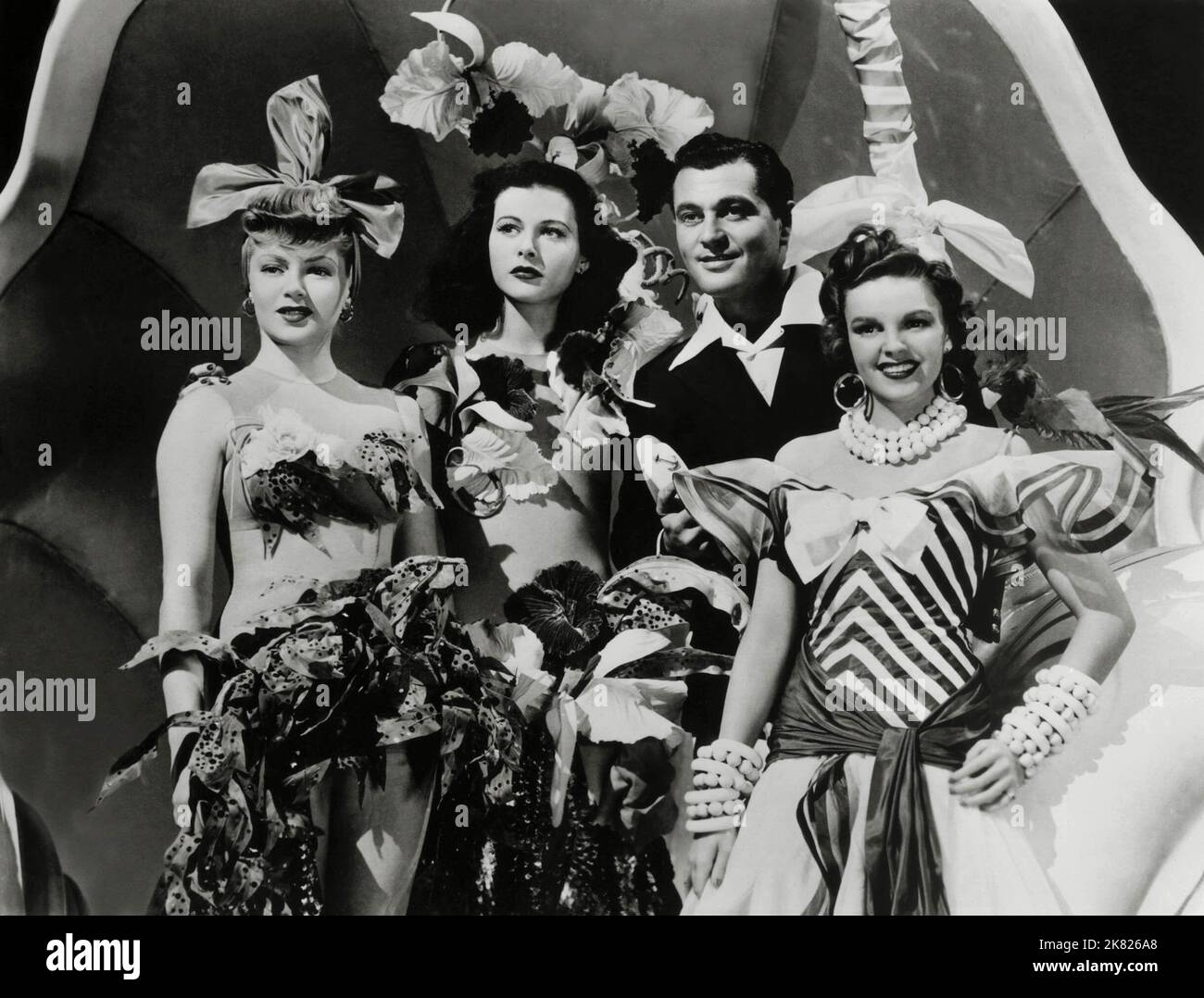 Lana Turner, Hedy Lamarr, Tony Martin, Judy Garland Film: Ziegfeld Girl ...