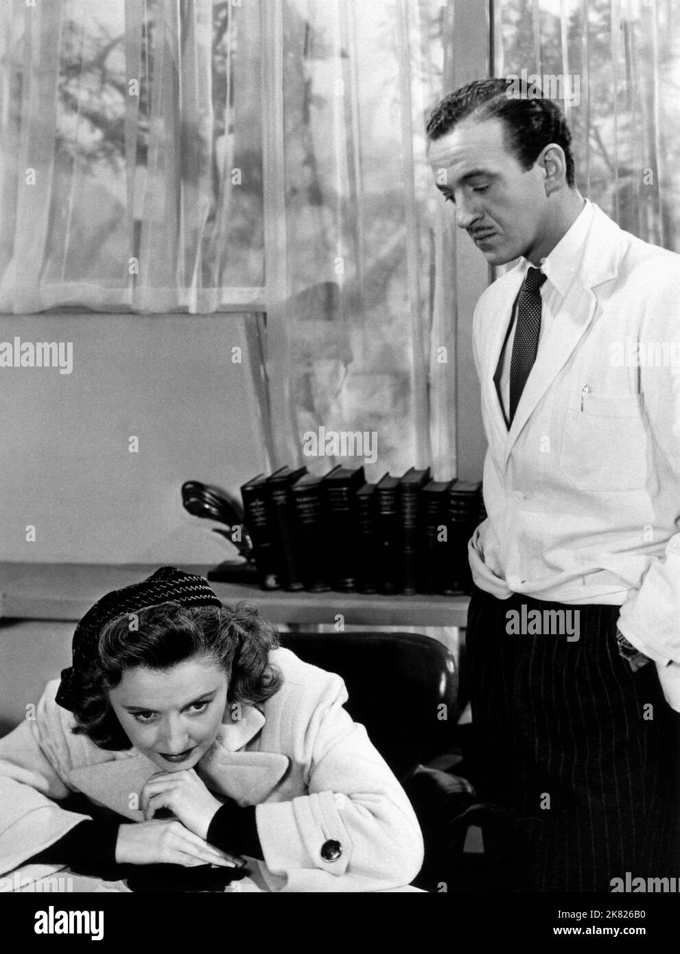 Barbara Stanwyck & David Niven Film The Other Love (1941) Characters ...
