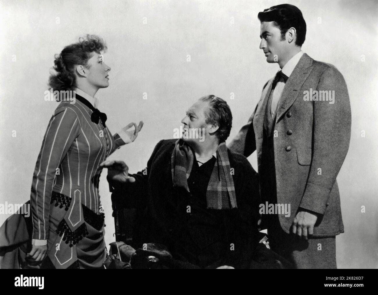 Greer Garson, Lionel Barrymore, Gregory Peck Film: The Valley Of ...